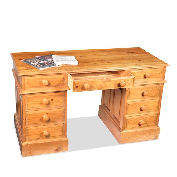 Bonhams : MANTEL (HILARY) The pine desk at which Hilary Mantel wrote ...