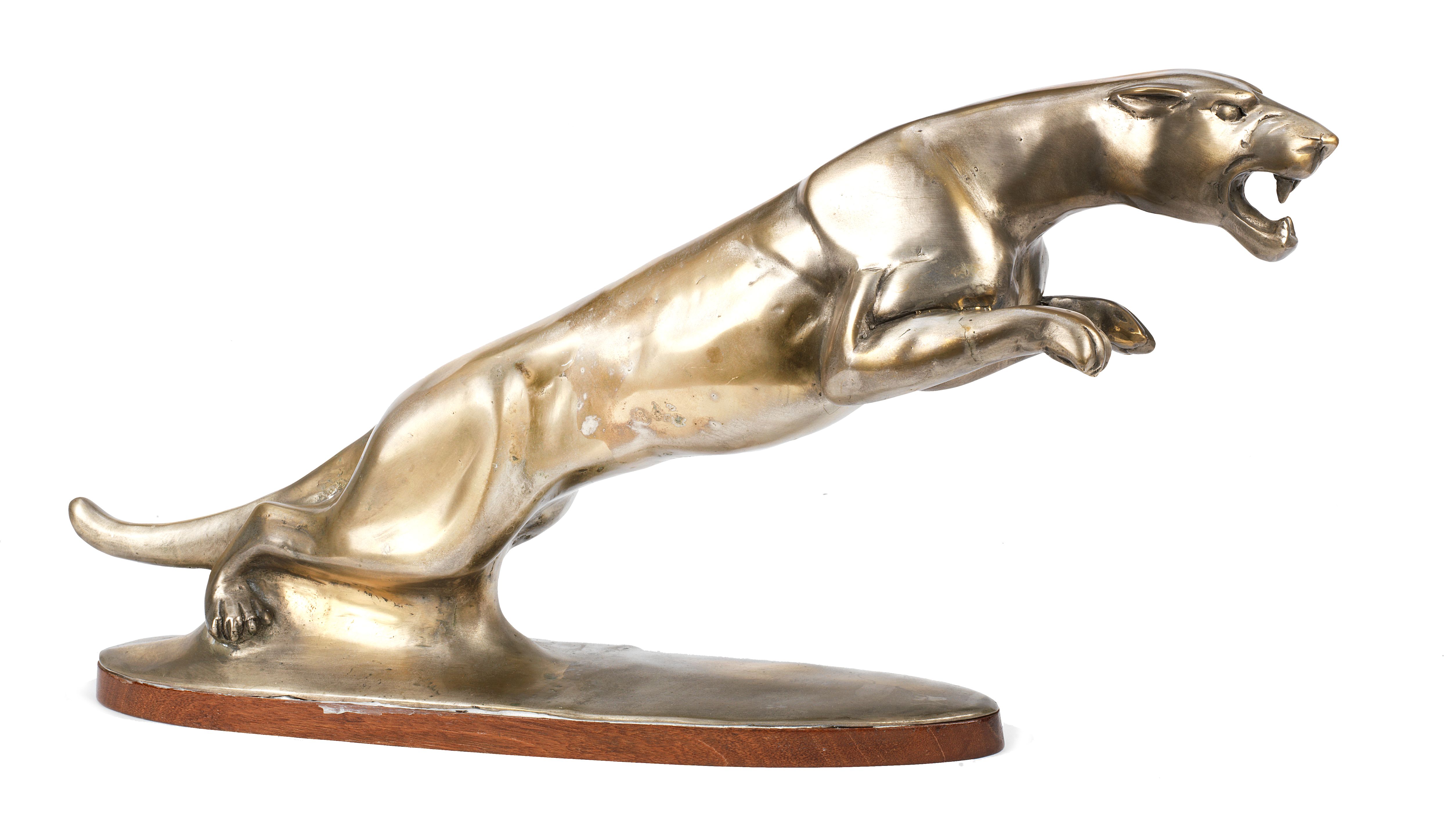 Bonhams Cars : A 'Leaping Jaguar' dealer's showroom display statue,