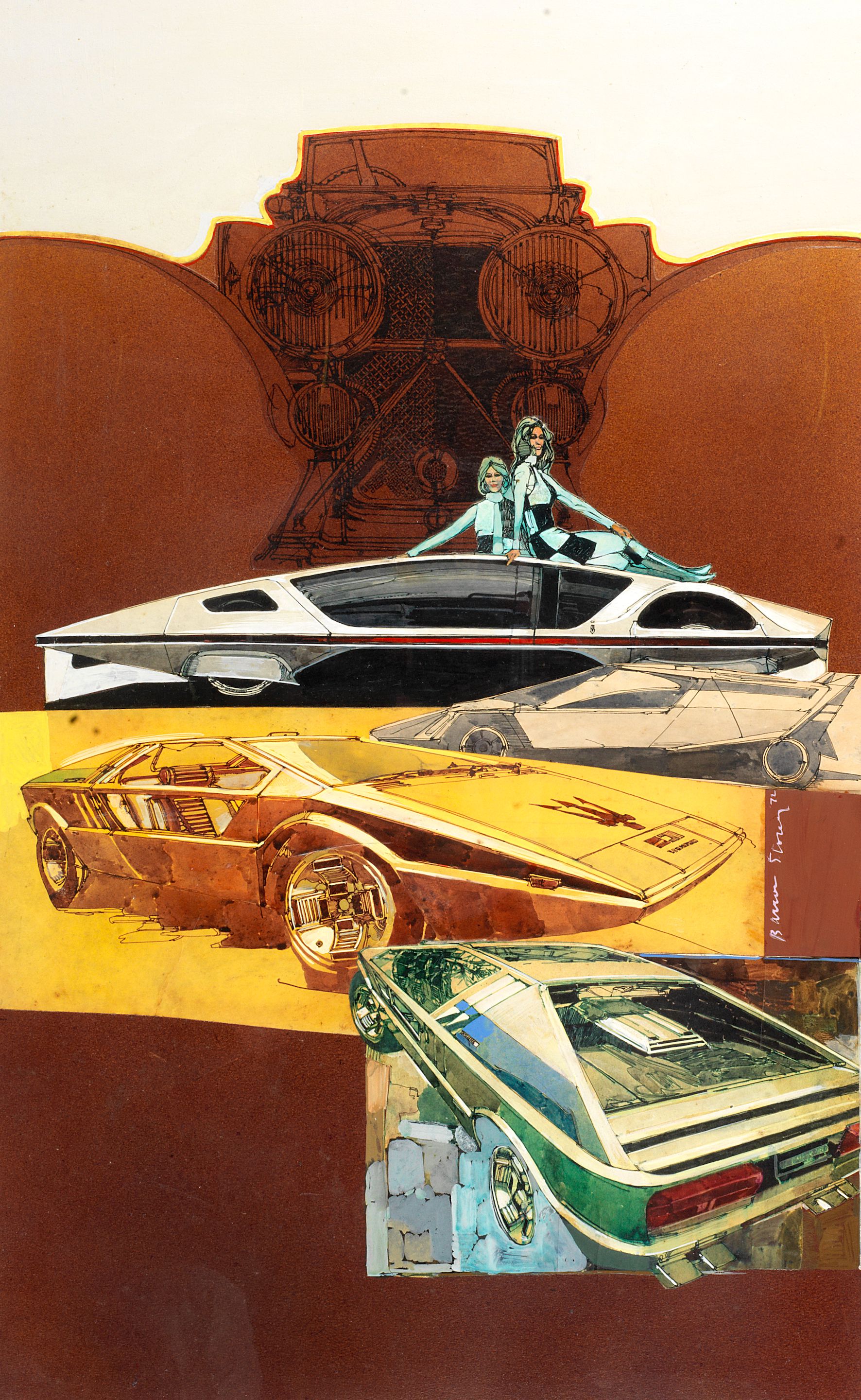 Bonhams Cars : Barron Storey (1940- ), '1972 Los Angeles International ...