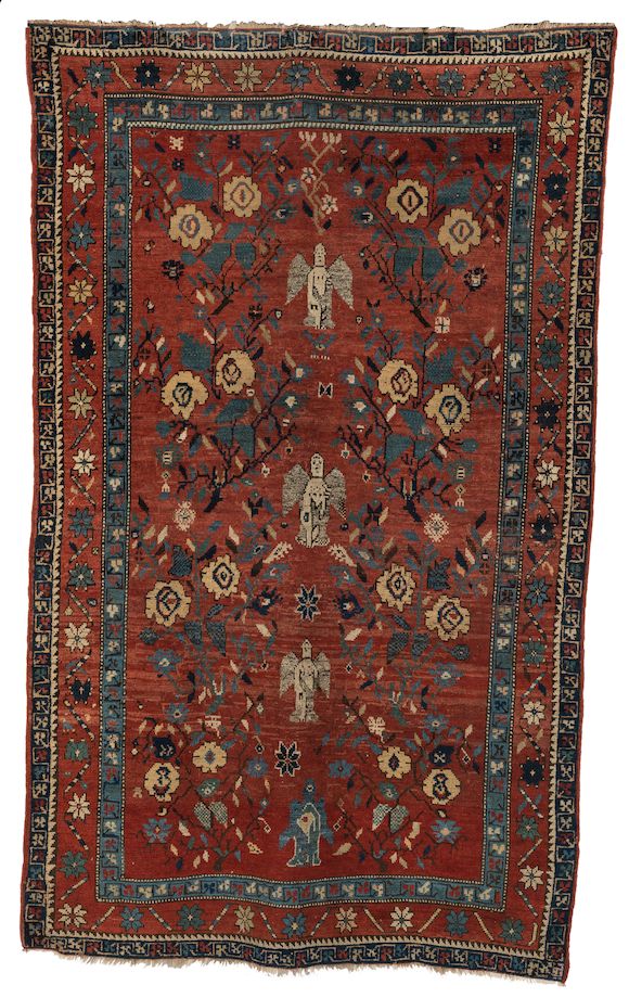 Bonhams : AN ARMENIAN 'ANGEL' RUG