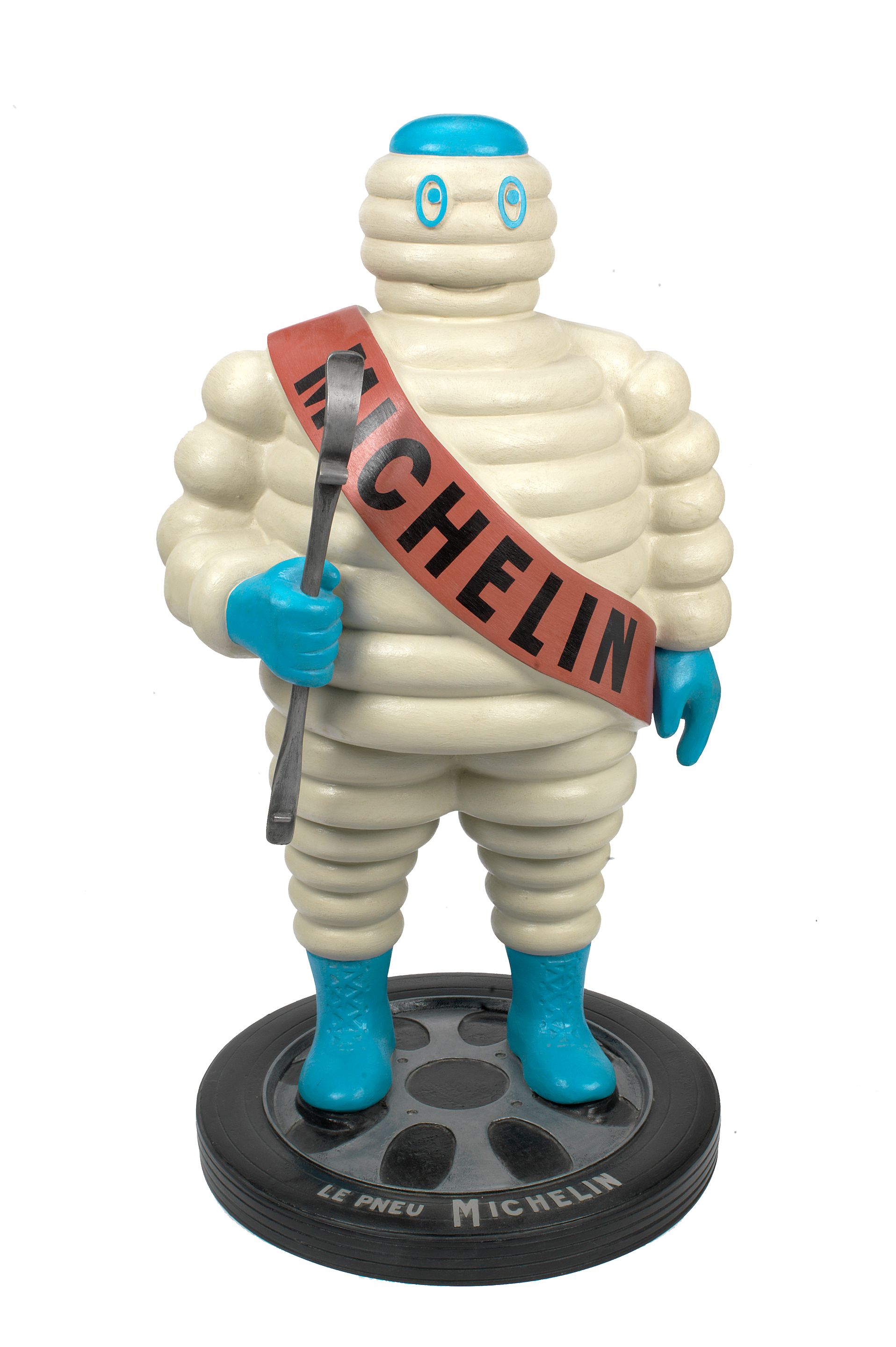 Bonhams Cars : A hand-painted 'Mr Bibendum' standing forecourt figure,