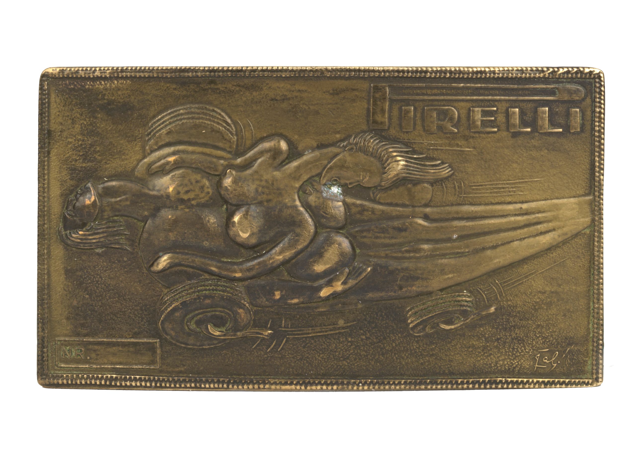 Bonhams Cars : A rare Pirelli belt buckle designed by Salvador Dali ...