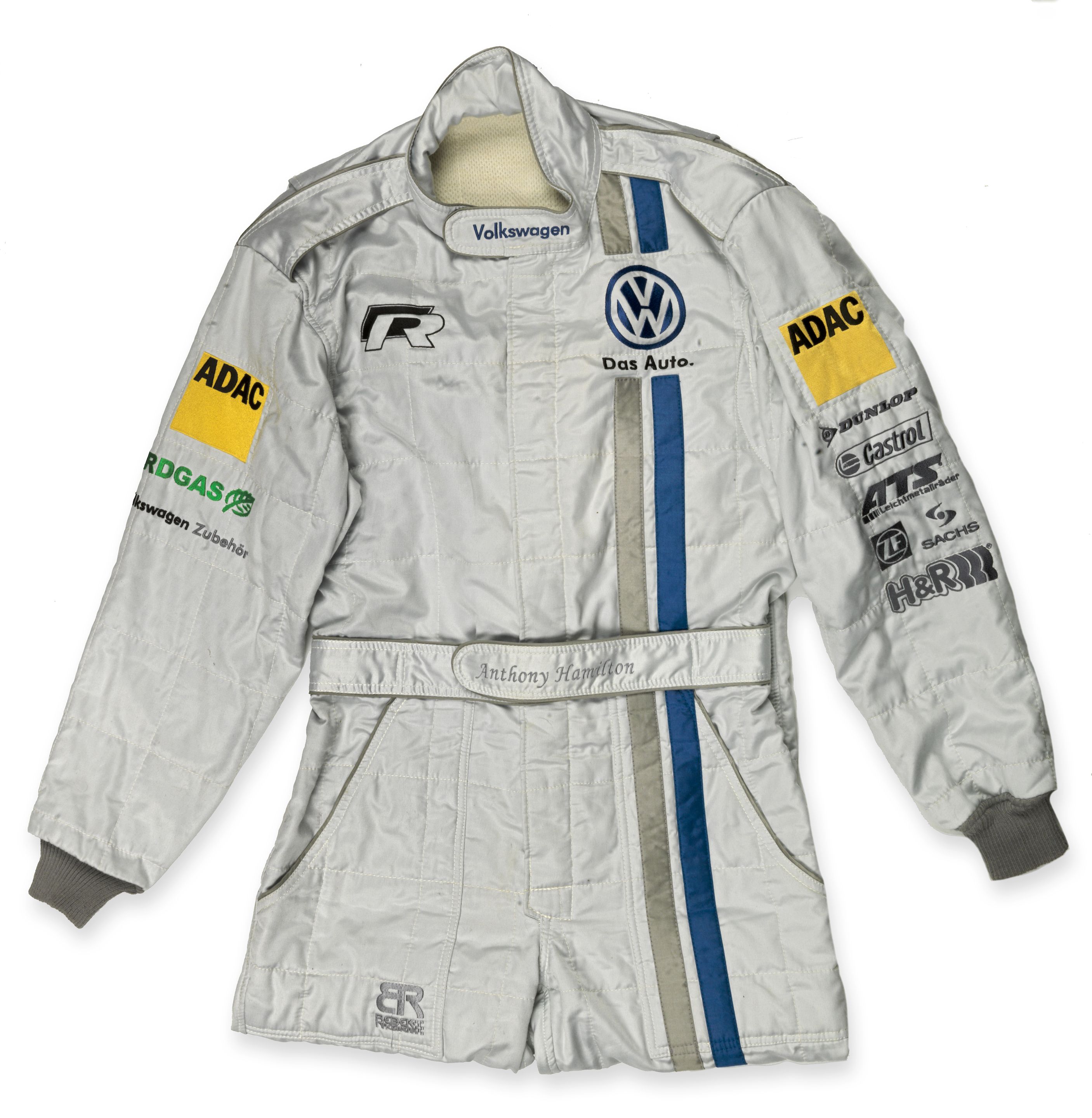 Bonhams Cars : An Anthony Hamilton VW Scirocco race suit, ((2))