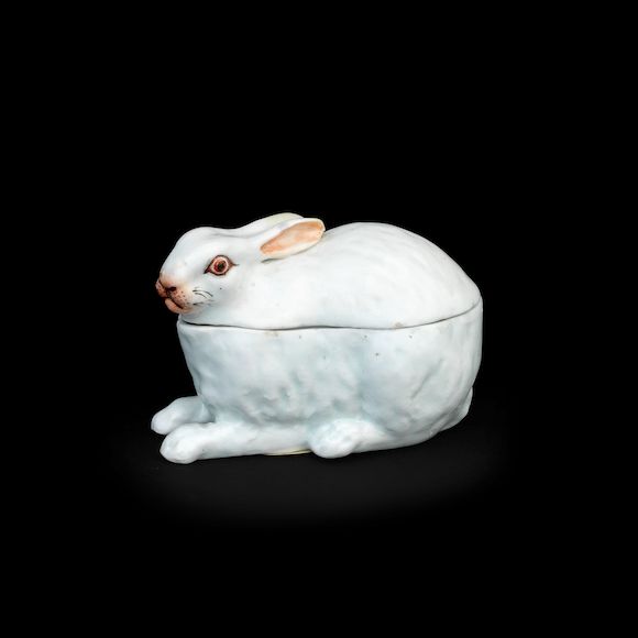 Bonhams : A Liverpool (Richard Chaffers) leveret box and cover, circa ...