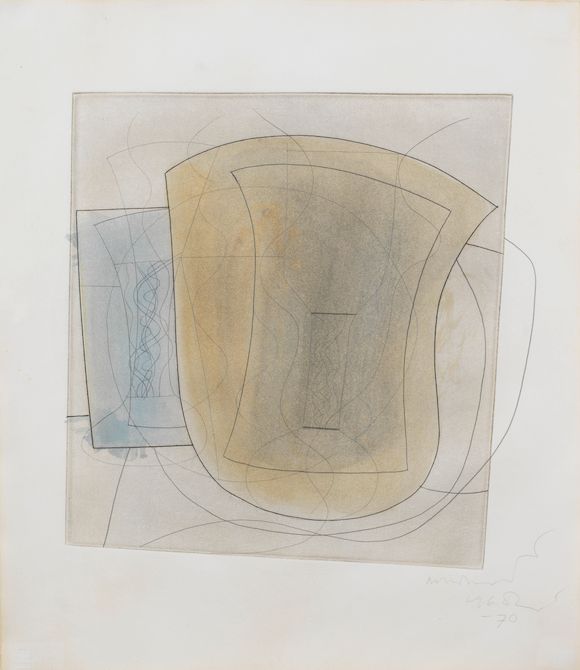 Bonhams : Ben Nicholson O.M. (British, 1894-1982) Involved Still Life ...
