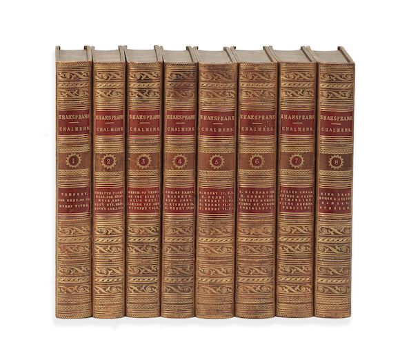 Bonhams : SHAKESPEARE (WILLIAM) The Plays... George Stevens and Edmond ...
