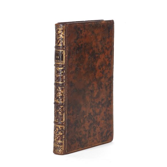 Bonhams : MONTAGU (ELIZABETH) An Essay on the Genius of Shakespeare ...