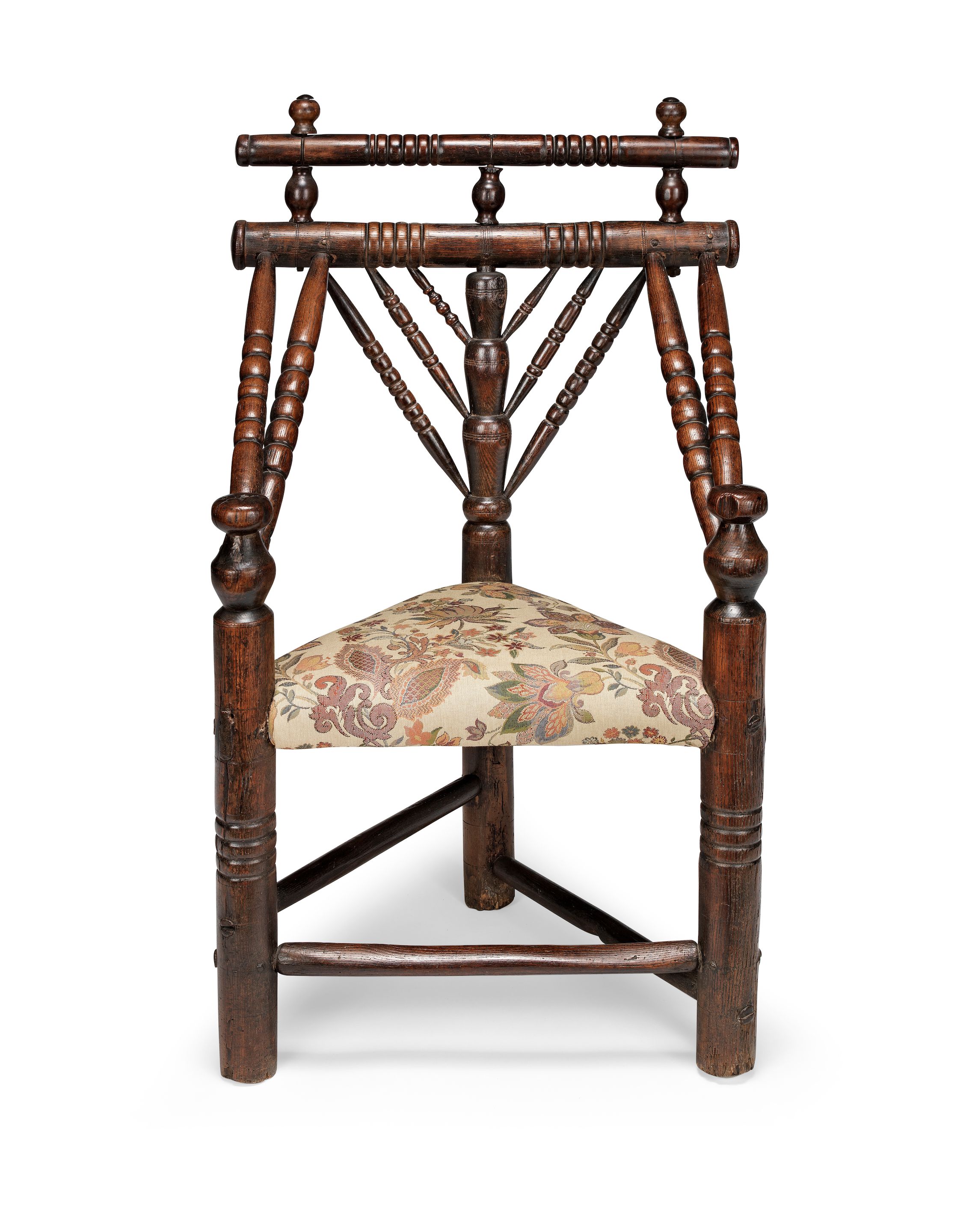 Bonhams : An ash Turner's chair Late 17th century and later