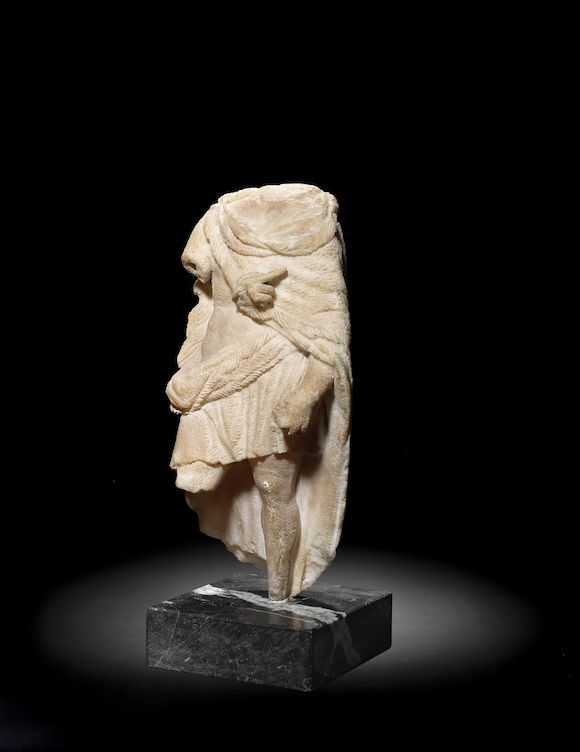 Bonhams : A Roman marble figure of a man