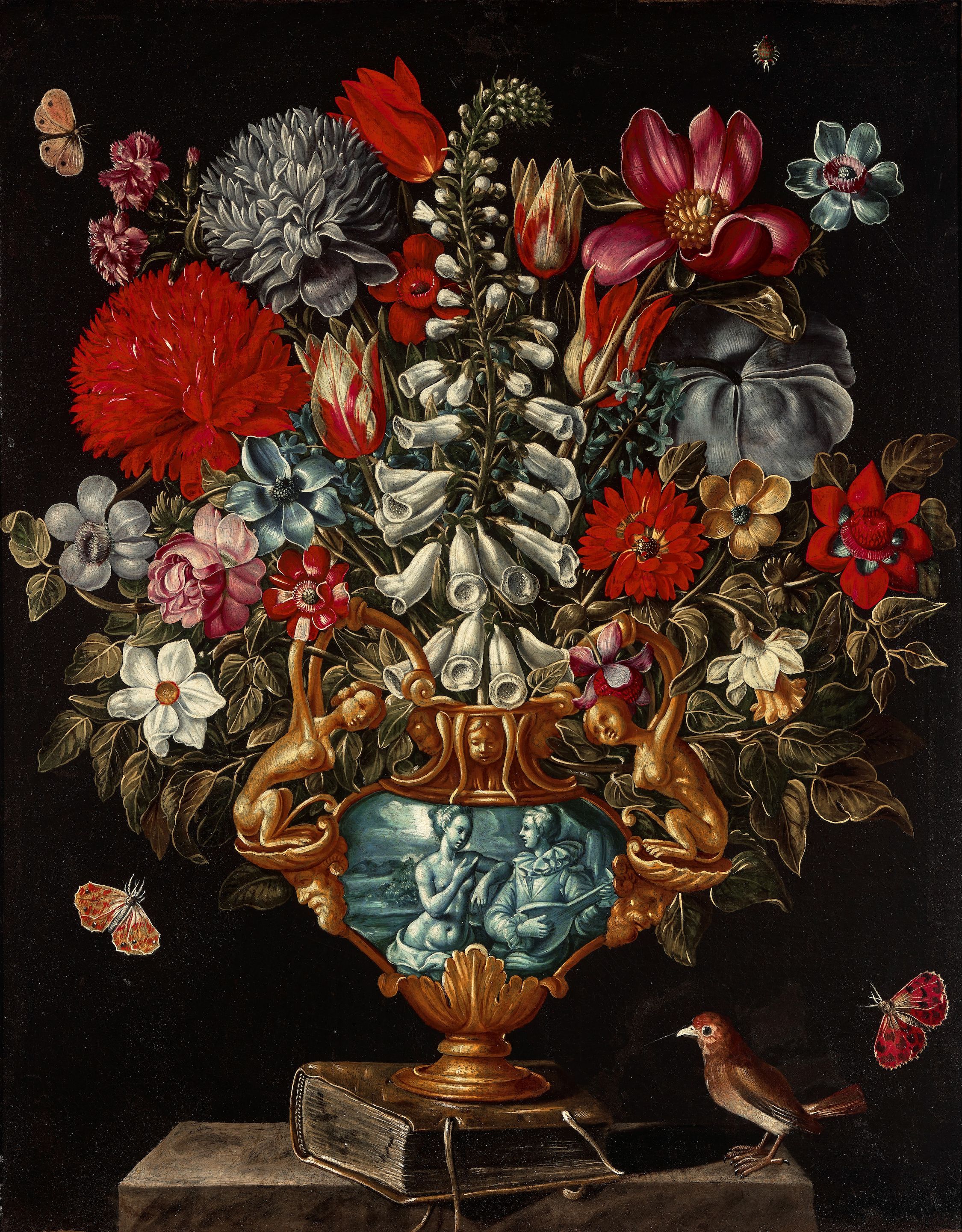Bonhams : Master of the Grotesque Vases (Italy, active early 17th ...