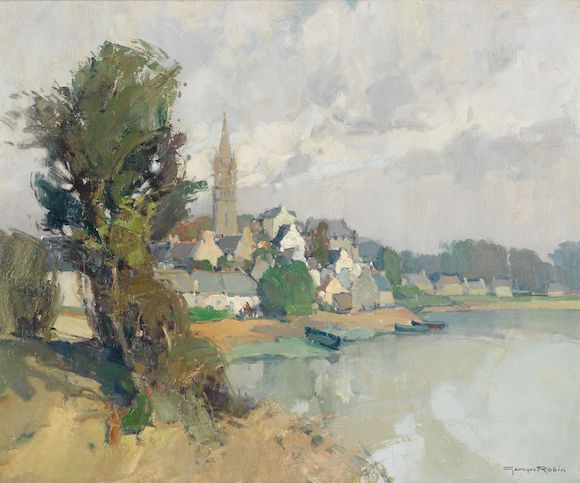 Bonhams : Georges Charles Robin (French, 1903-2003) Pont Croix, Finistère