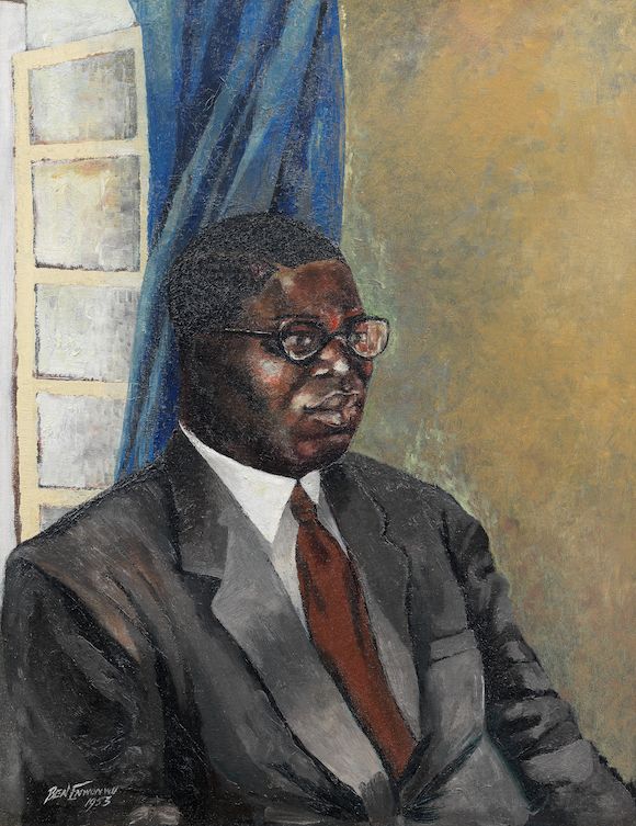 Bonhams : Benedict Chukwukadibia Enwonwu M.B.E (Nigerian, 1917-1994 ...