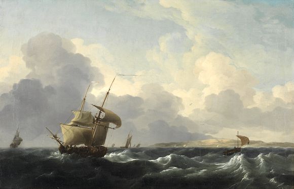 Bonhams : Charles Brooking (London 1723-1759) Off St. Catherine's Point ...