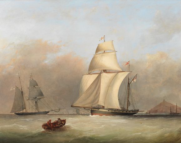 Bonhams : Nicholas Matthew Condy (British, 1818-1851) The brigantine ...