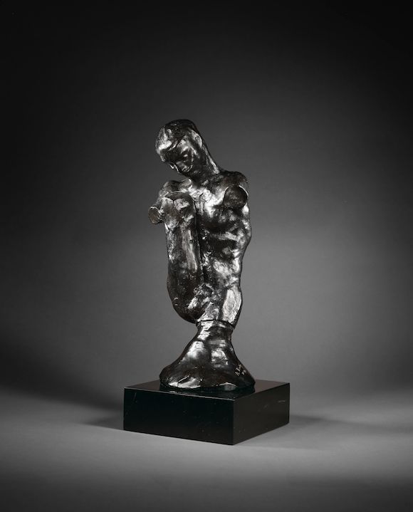 Bonhams : AUGUSTE RODIN (1840-1917) Étude pour Polyphème 43.5 cm (17 1/8 in). high (Conceived ...