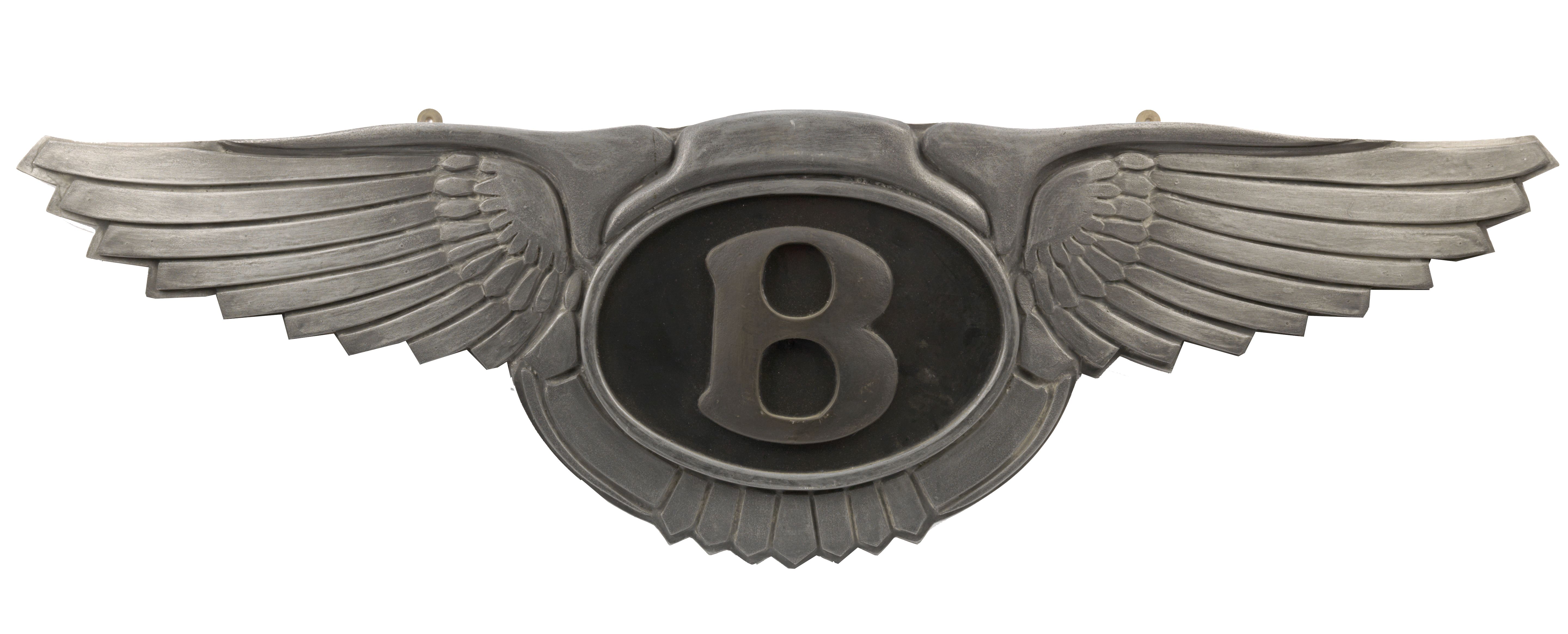 Bonhams Cars : A Bentley garage display sign,