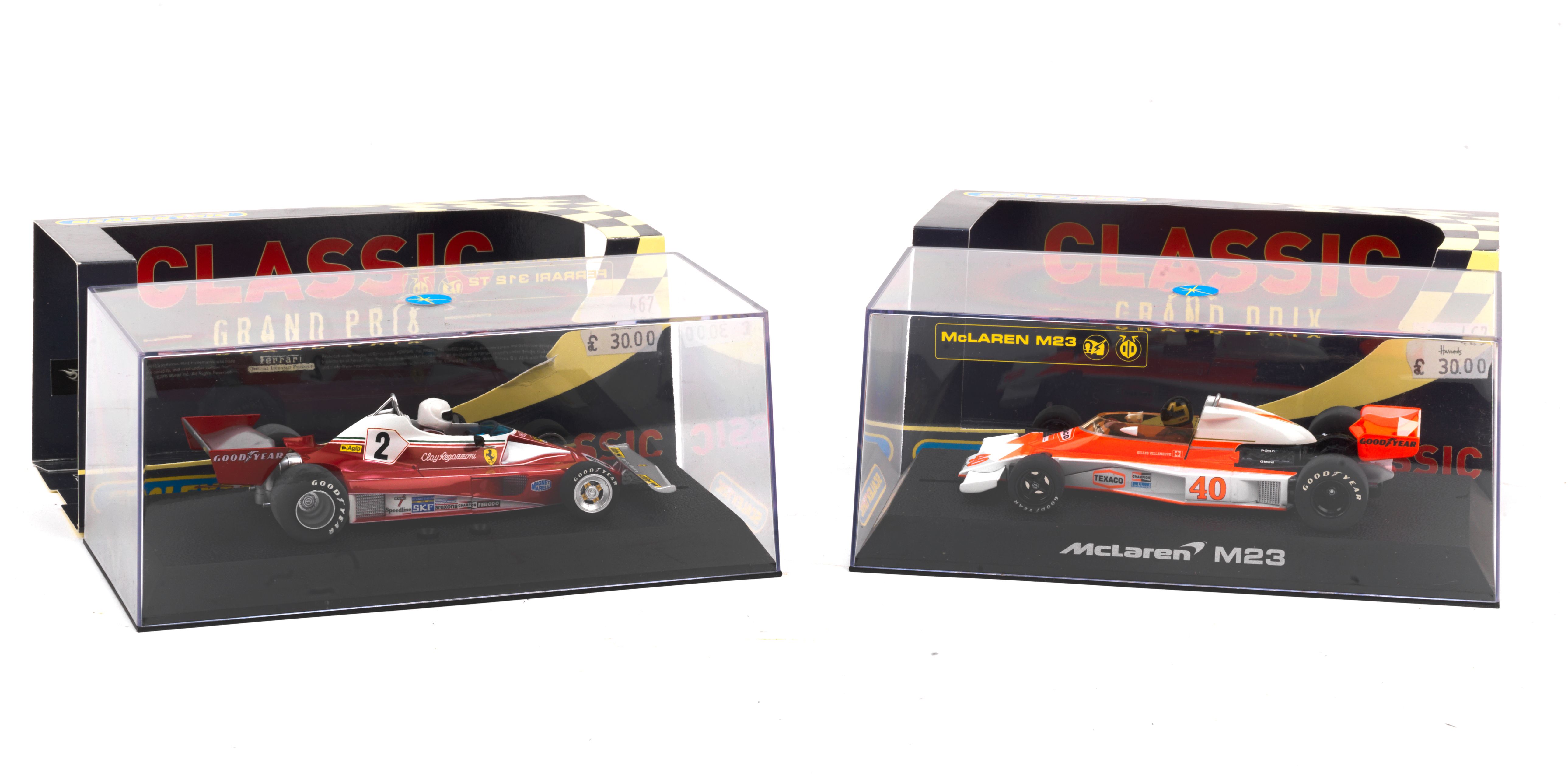 Bonhams Cars : Two boxed Scalextric 'Classic Grand Prix' series Ferrari ...