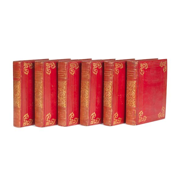 Bonhams : LODDIGES (CONRAD) The Botanical Cabinet, LARGE PAPER EDITION ...