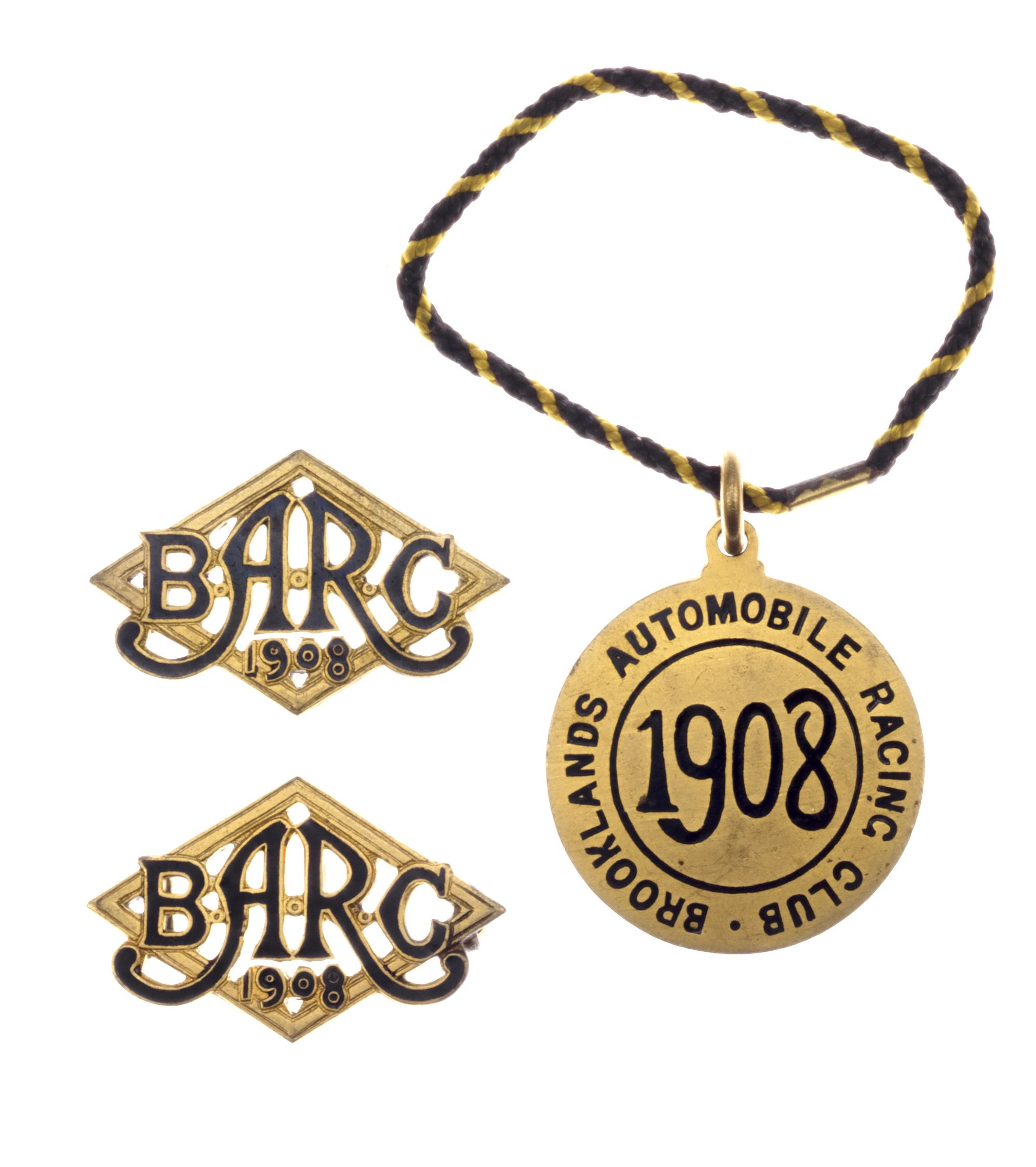 Bonhams Cars : A set of three BARC Brooklands member's and guest's ...