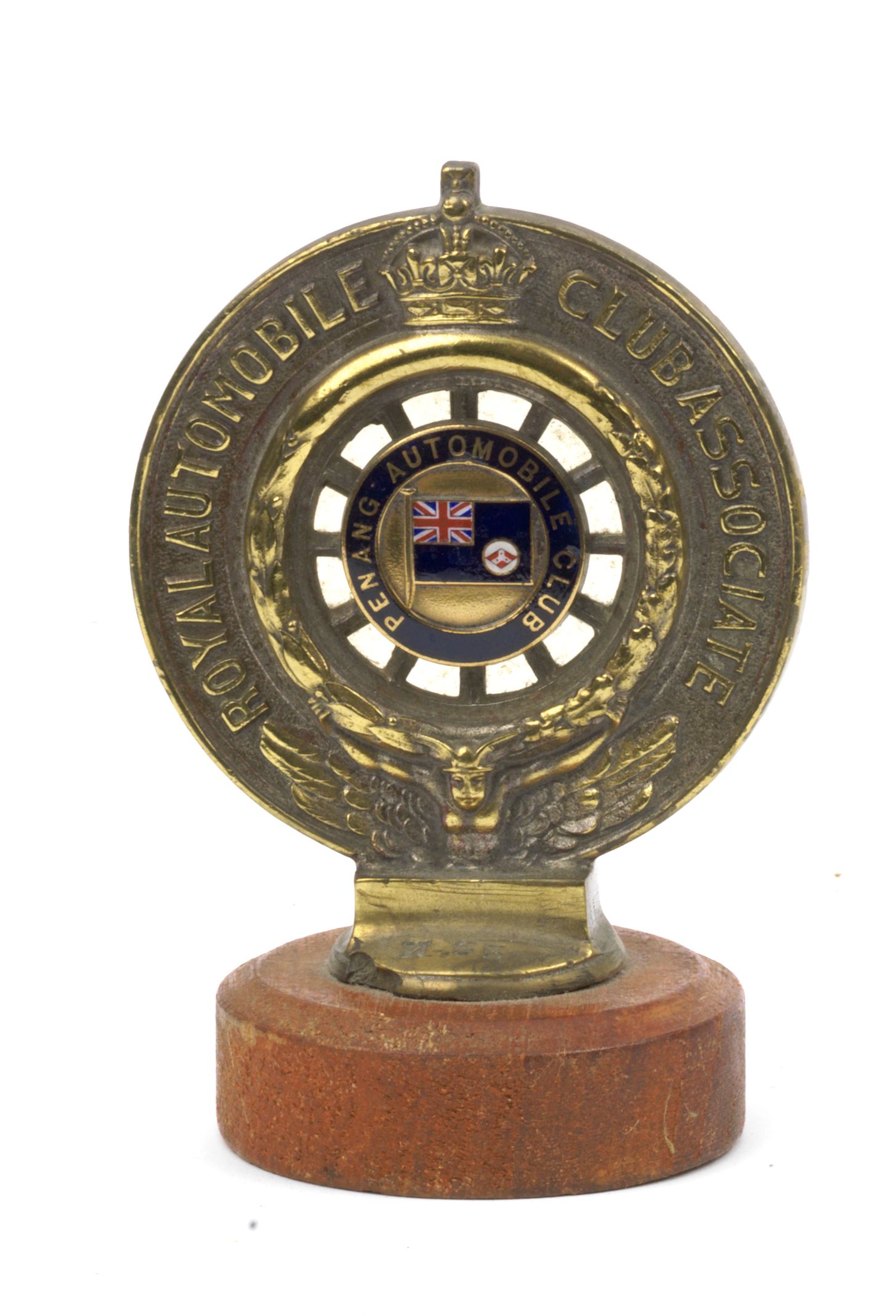 Bonhams Cars : A rare RAC Associate badge with Penang Automobile Club ...