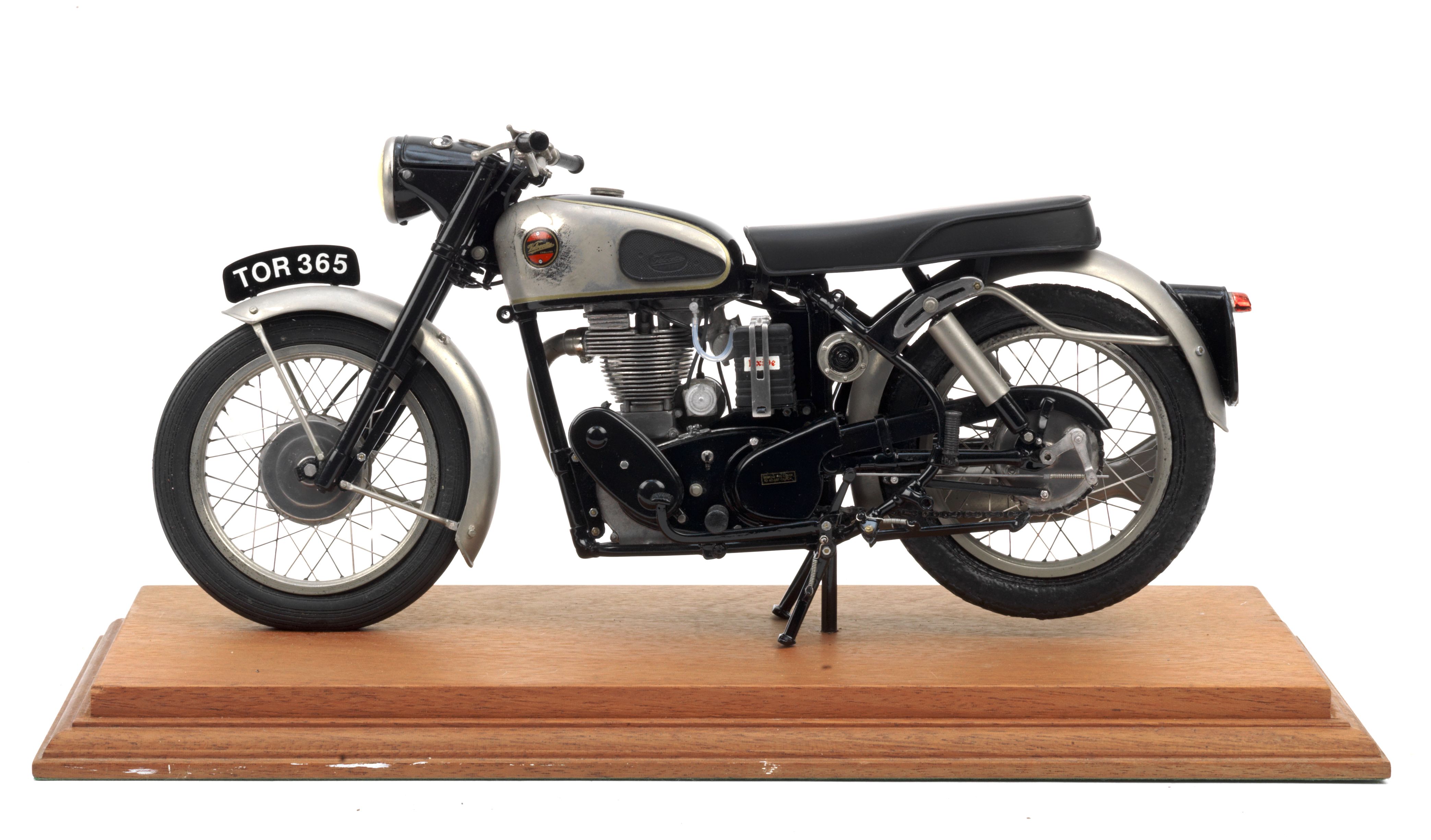 Bonhams Cars : A 1:9 scale hand-built model of a 1958 Velocette Venom 500