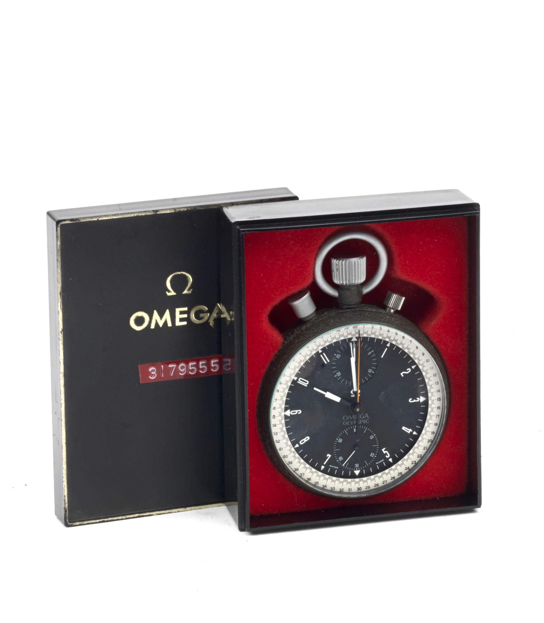 Bonhams Cars : An Omega manual wind chronograph timepiece Olympic ...