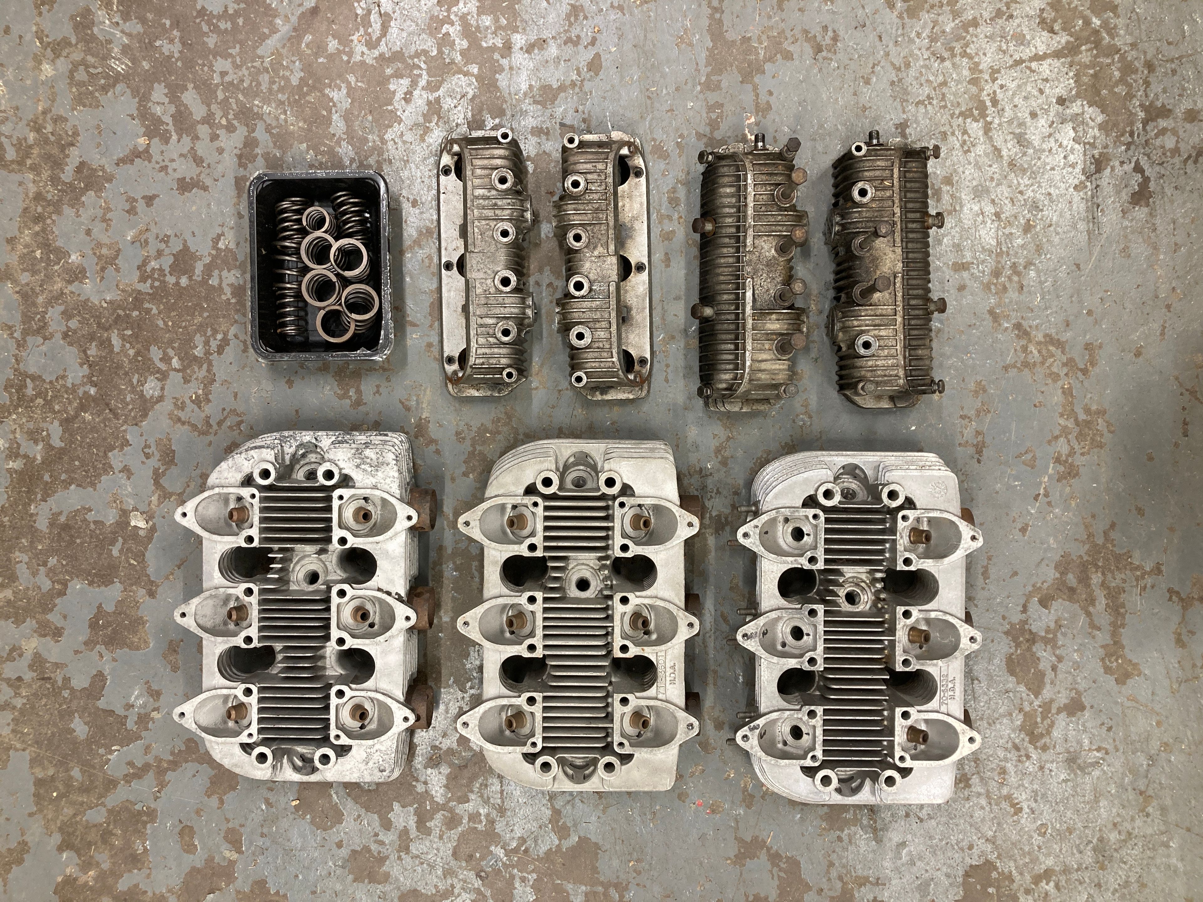 Bonhams Cars : Three believed BSA Rocket 3 cylinder heads ((Qty))