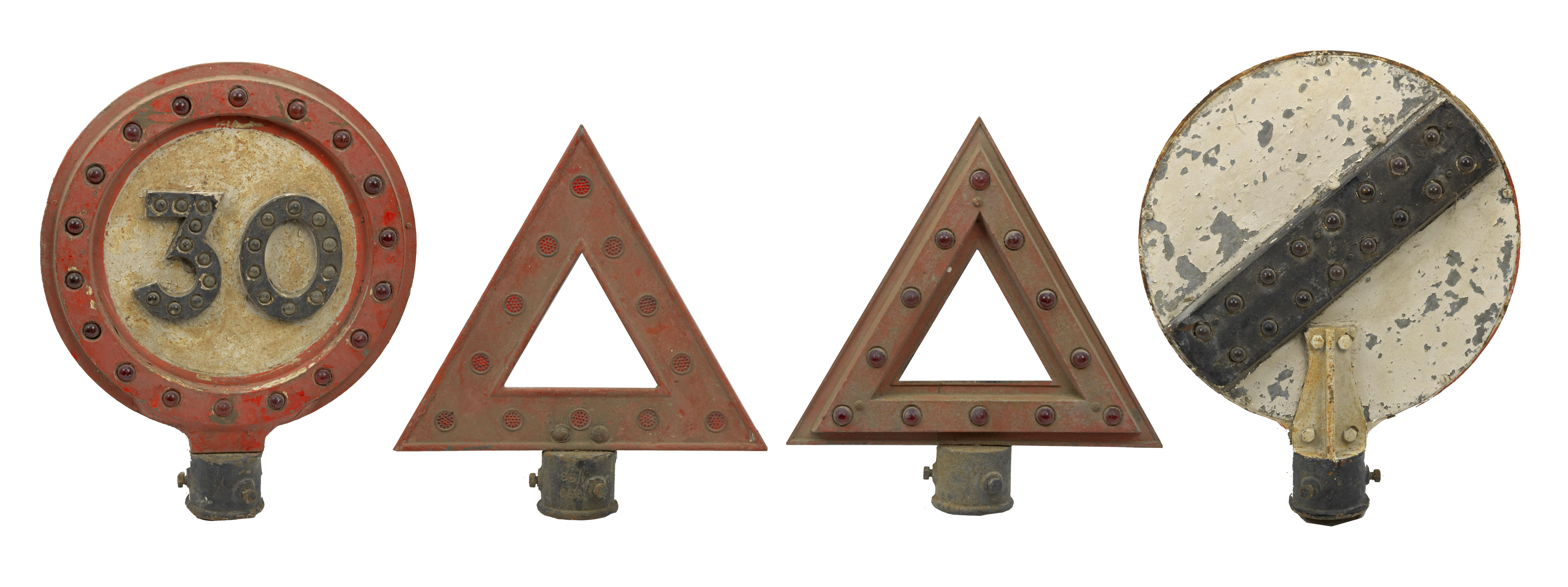Bonhams Cars Four Speed Limit And Warning Signs 4