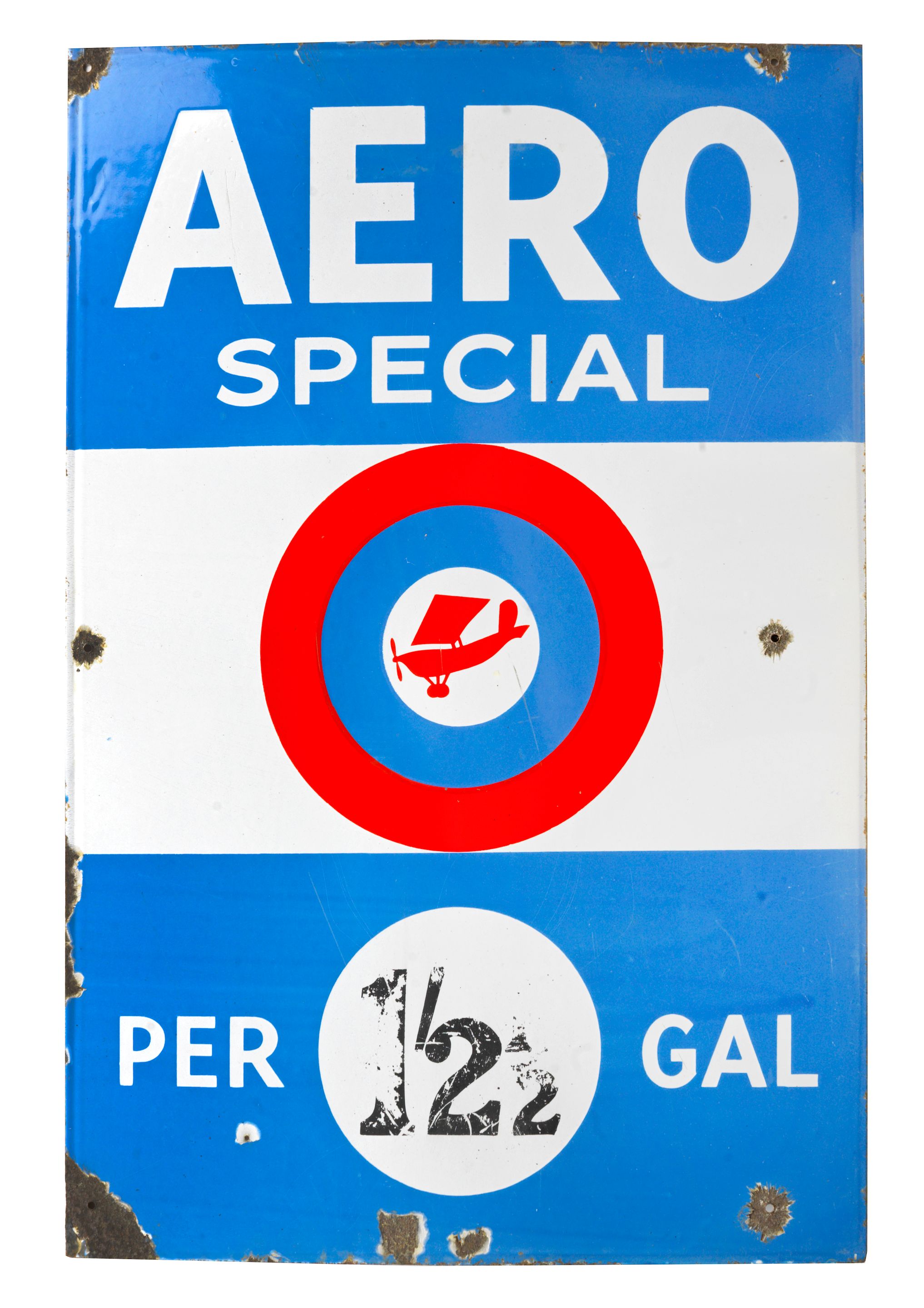 Bonhams Cars : An Aero Special enamel sign,
