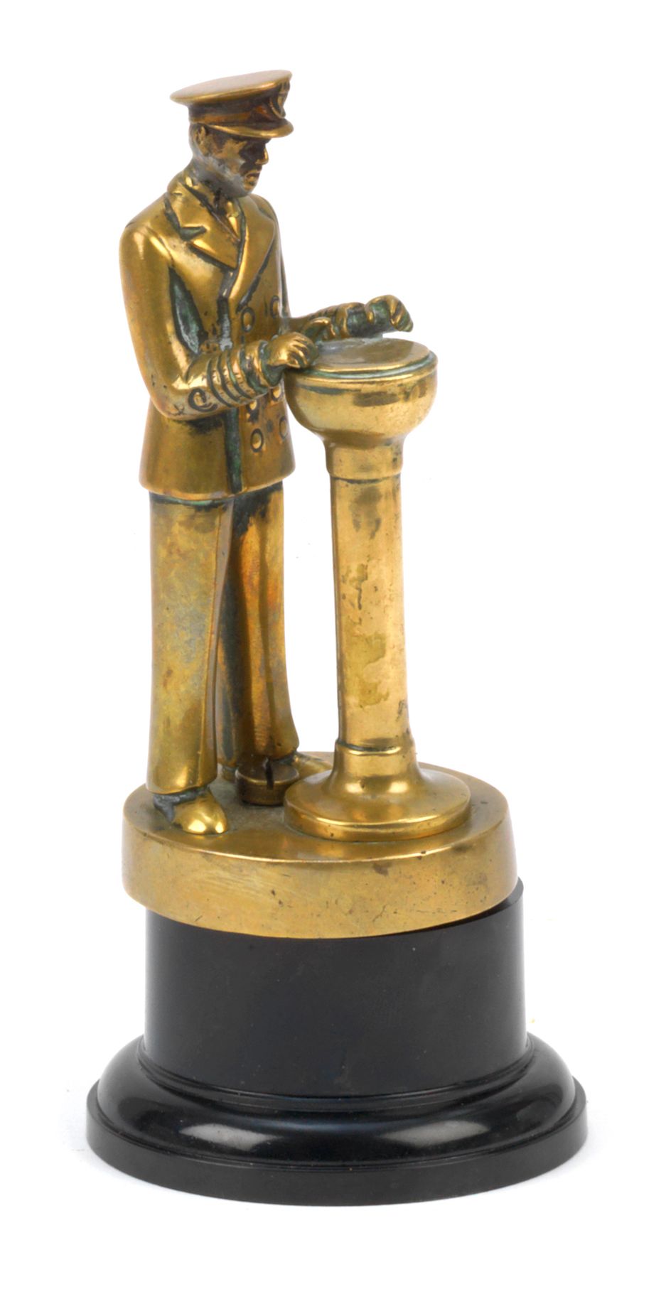 Bonhams Cars : "The Navigator" mascot by A E Lejeune, British, 1930s,