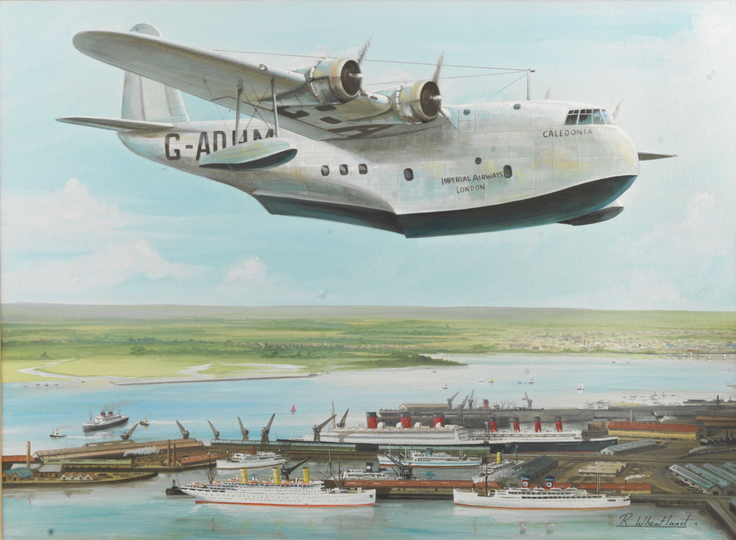 Bonhams Cars : Richard Wheatland (1953 - ), 'Imperial Airways Short ...