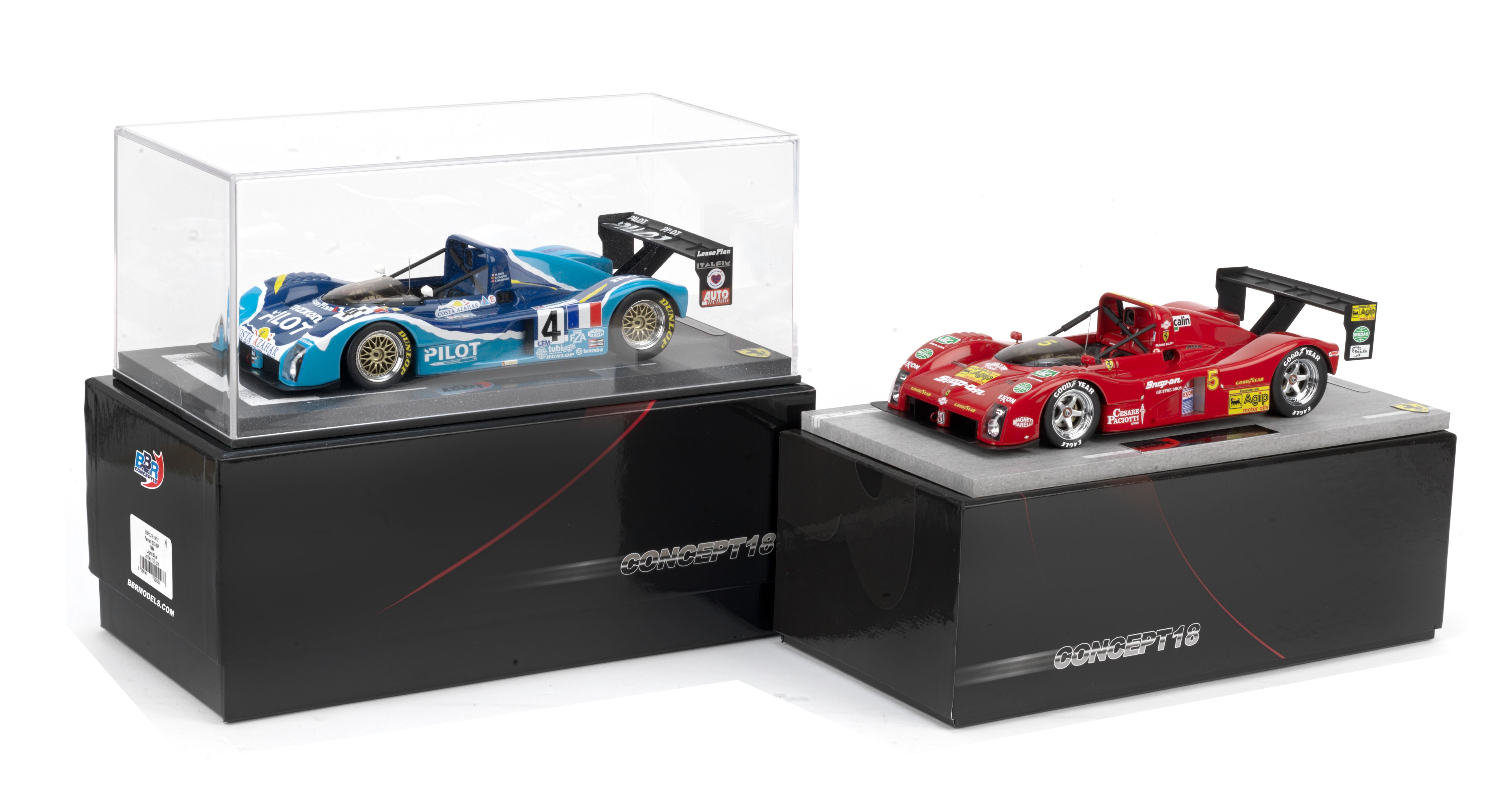 Bonhams Cars : Two boxed 1:18 scale limited edition Ferrari 333 SP ...