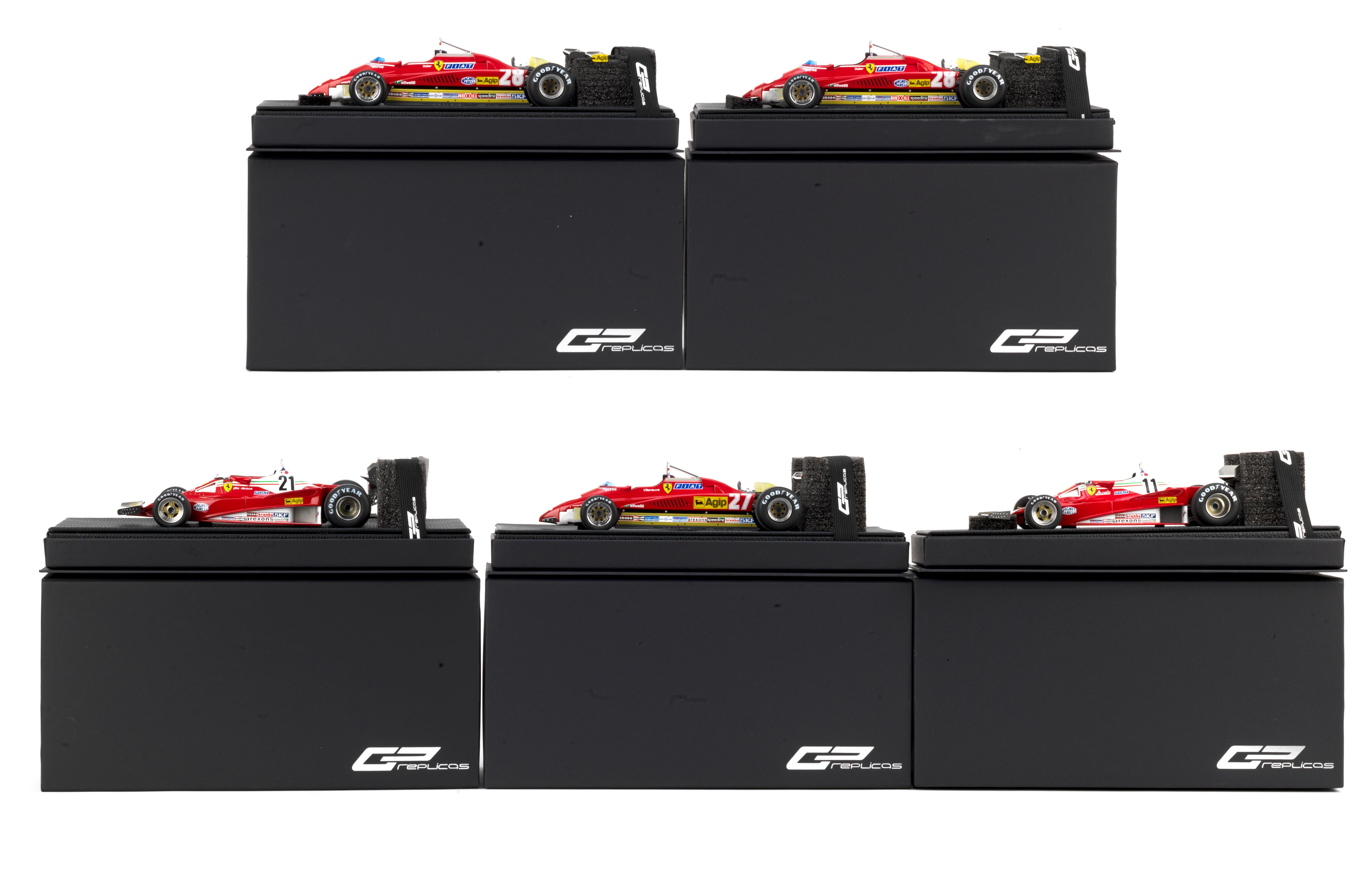 Bonhams Cars : Five boxed 1:18 scale limited edition models of Ferrari ...