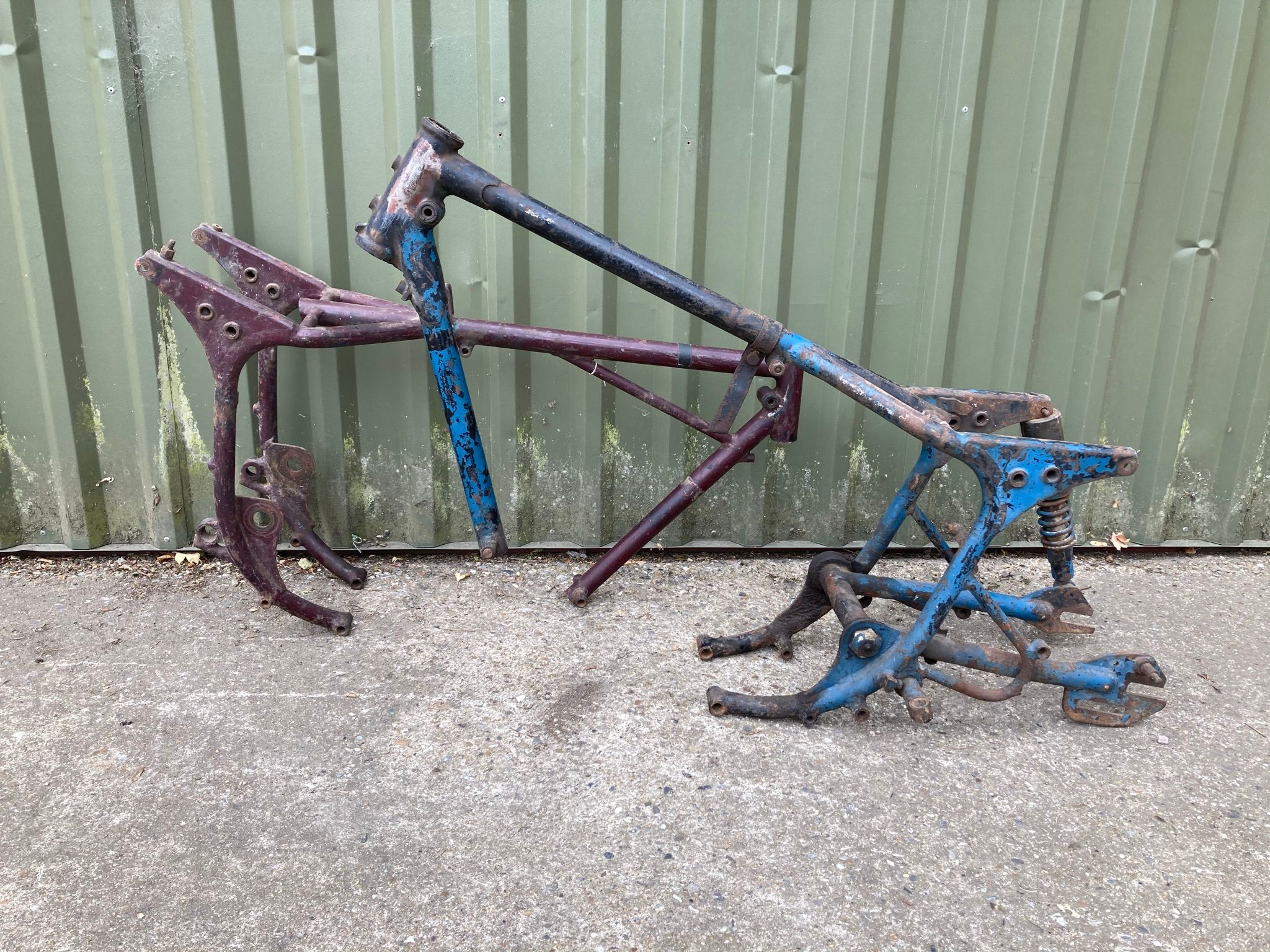 Bonhams Cars : Two believed Royal Enfield frames ((2))