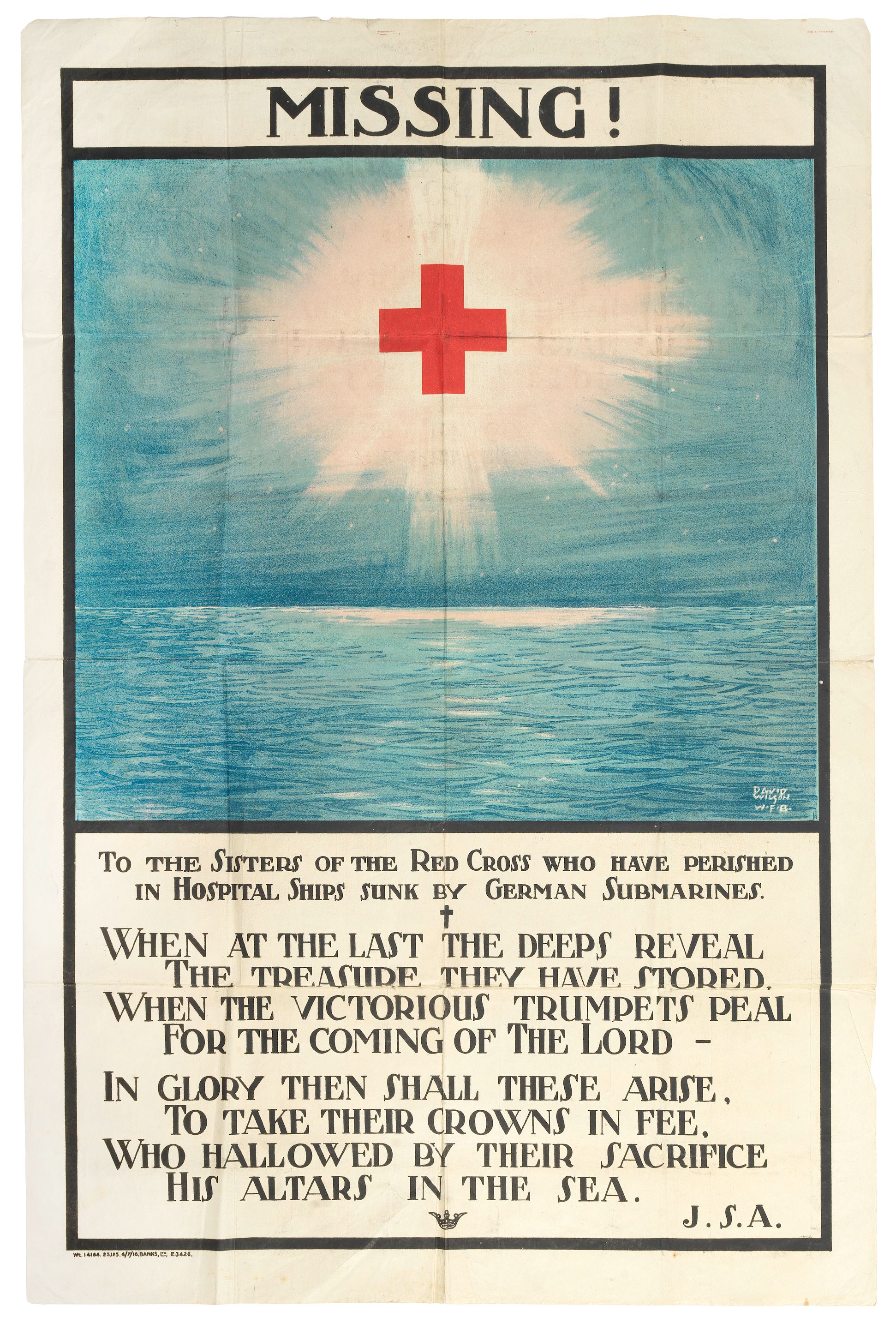 Bonhams : ARKWRIGHT (JOHN STANHOPE) and DAVID WILSON 'Missing To the ...