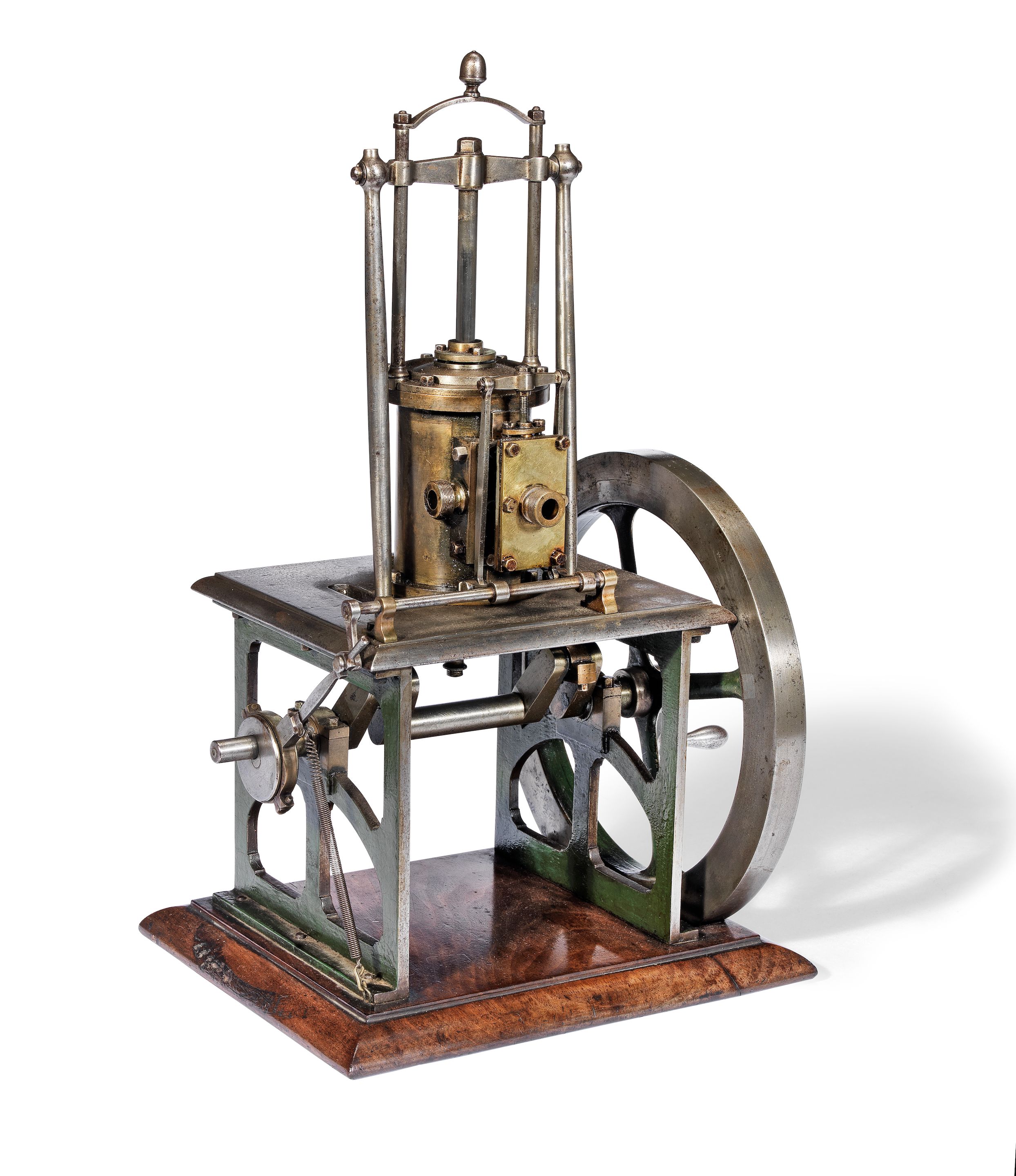 Bonhams : A SINGLE CYLINDER MODEL TABLE ENGINE, ENGLISH, 19TH CENTURY,