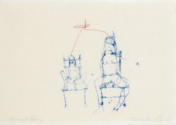 Bonhams : Tracey Emin (British, born 1963) Tracey X Tracey Screenprint ...