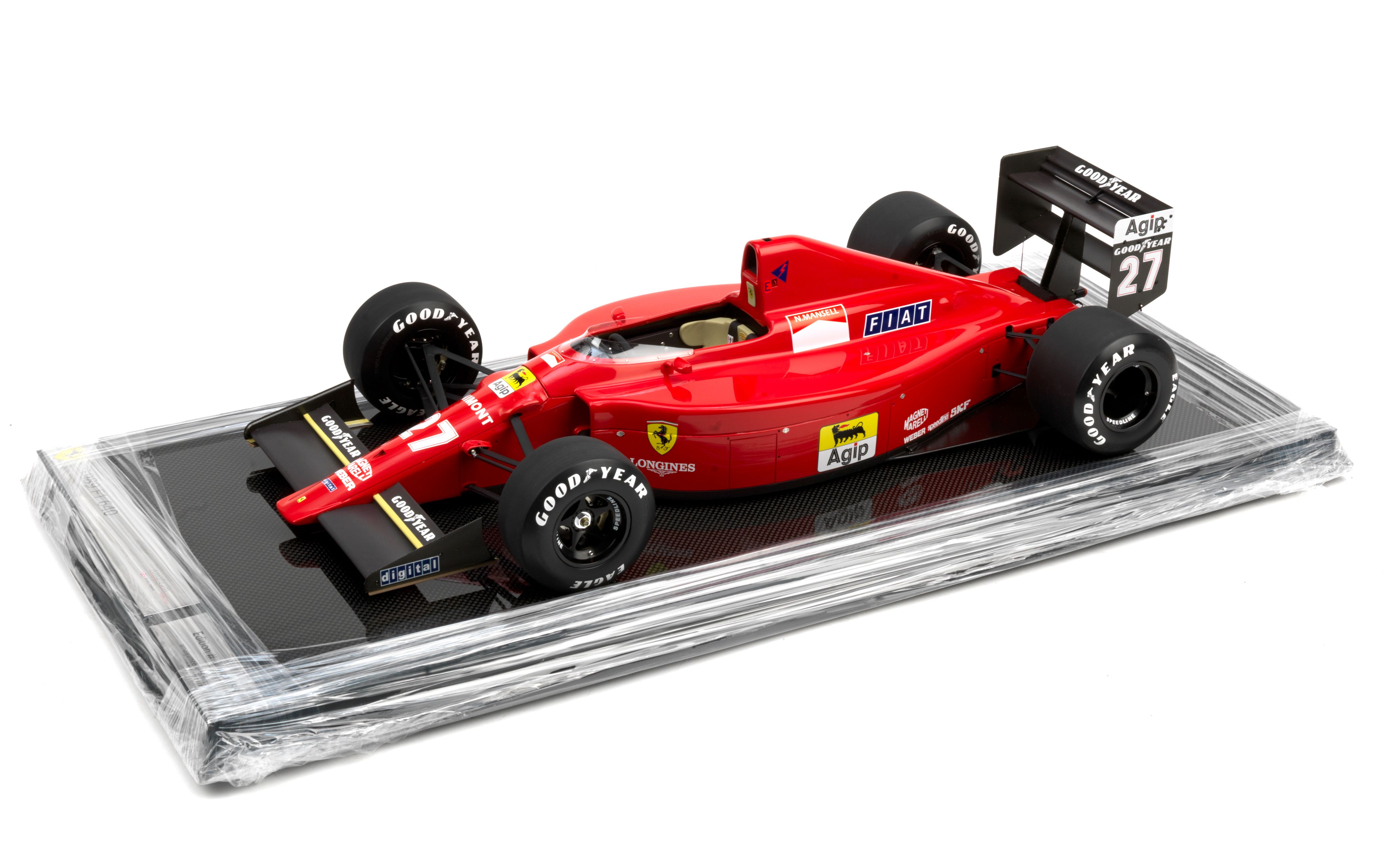 Bonhams Cars : A 1:8 scale limited edition model of Nigel Mansell's ...