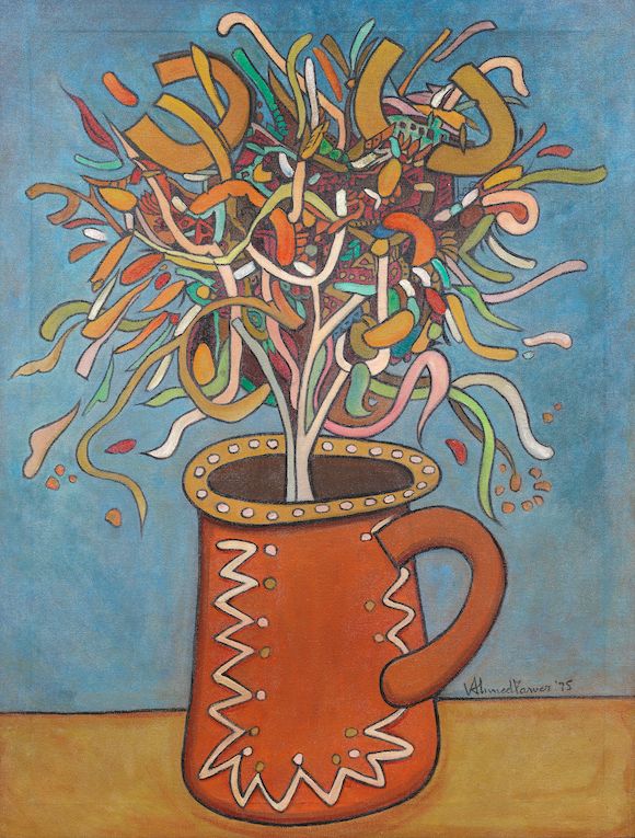 Bonhams : Ahmed Parvez (Pakistani, 1926-1979) Untitled (Vase)