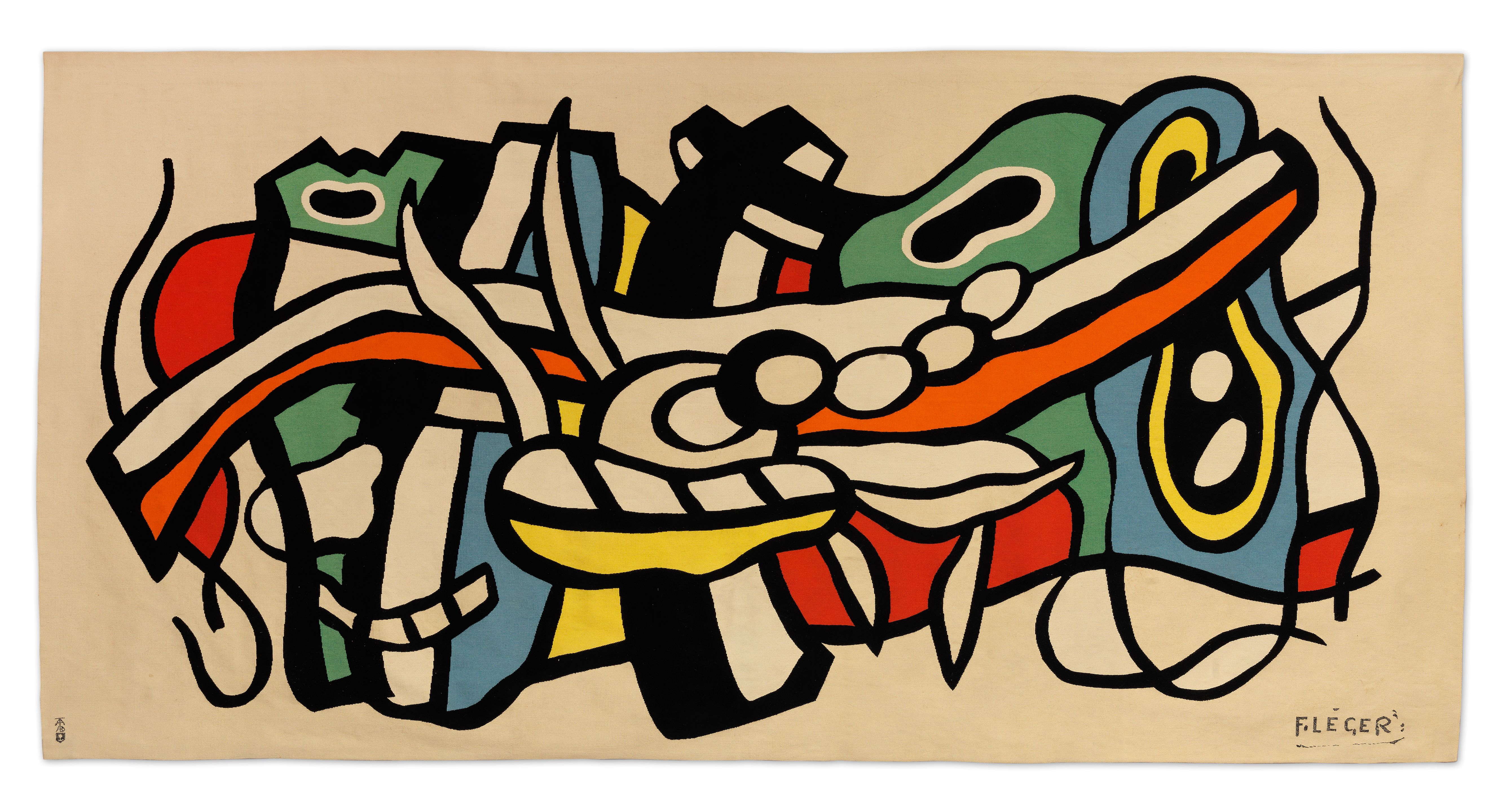 Bonhams : AFTER FERNAND LÉGER (1881-1955) Composition murale, also ...