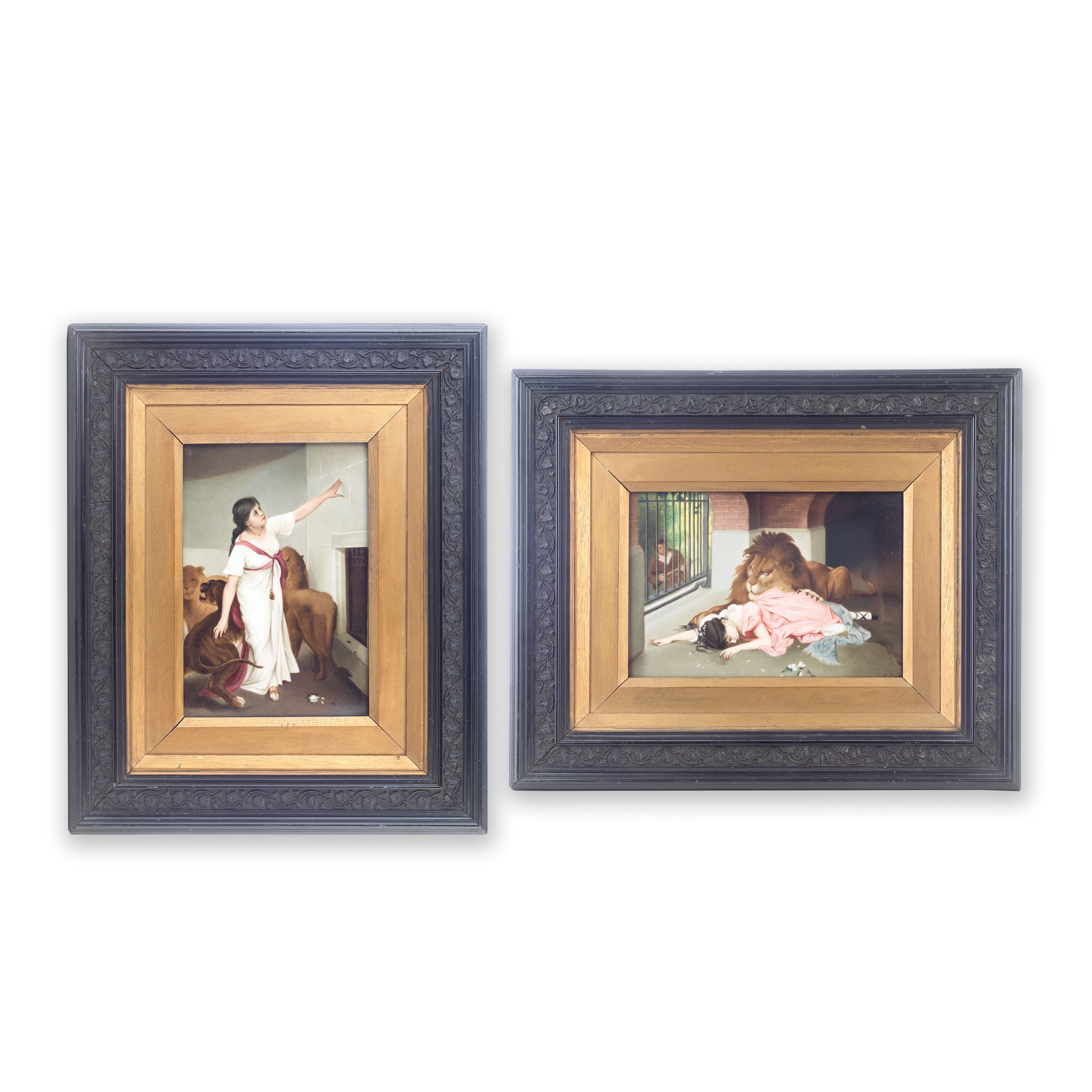 Bonhams : Two similar late 19th century Berlin KPM porcelain plaques ...