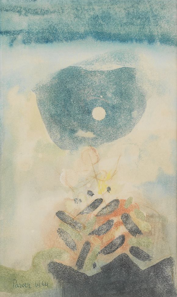 Bonhams : Ahmed Parvez (Pakistani, 1926-1979) Untitled (Metaphorical ...