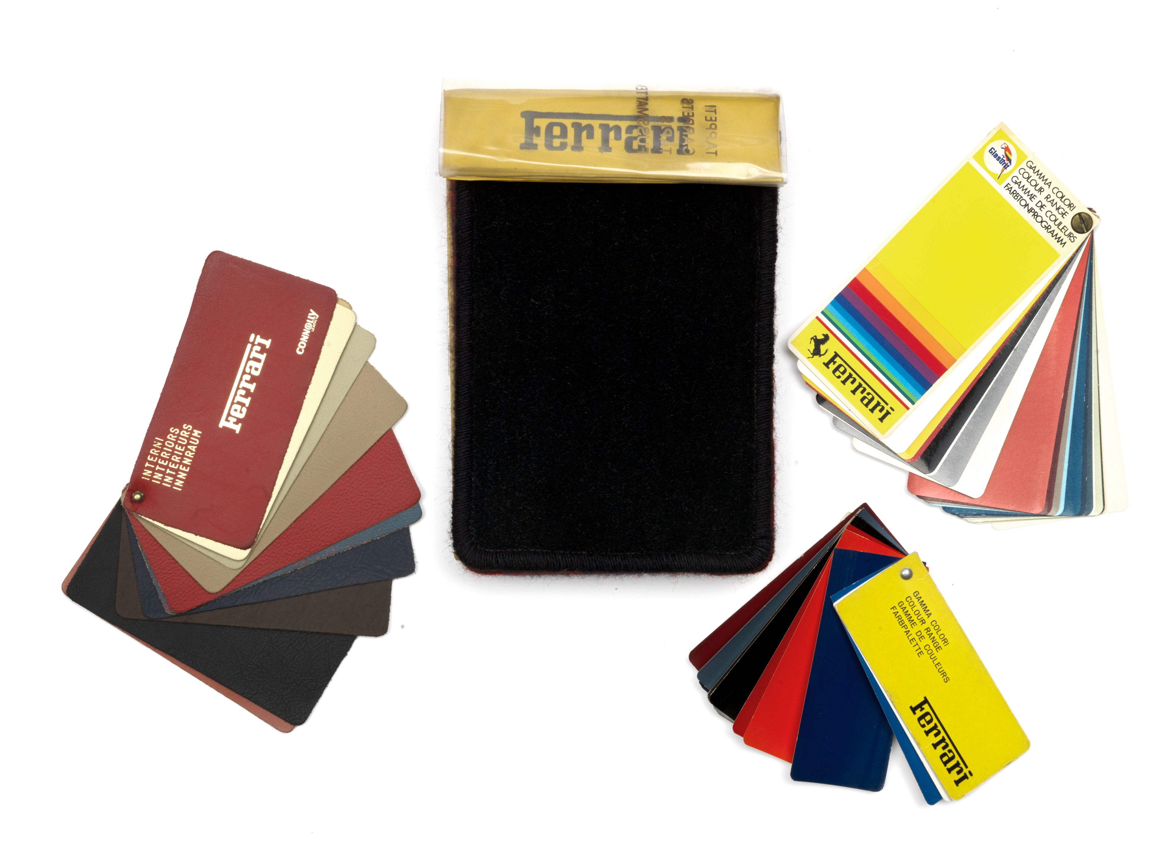 Bonhams Cars : Four Ferrari paint colour and samples booklets, ((4))