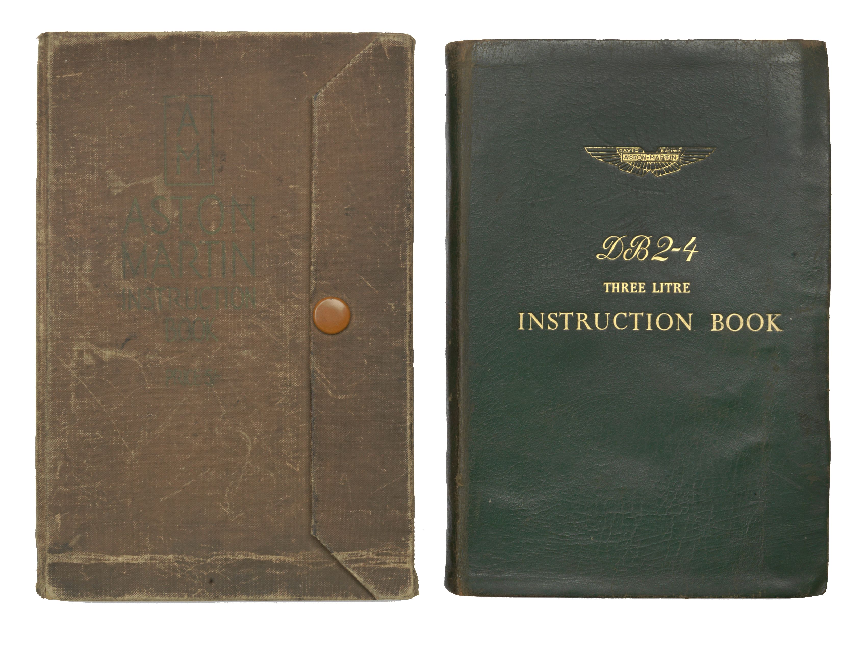 Bonhams Cars : Two Instruction Books for Aston Martin 1½ Litre and DB2 ...