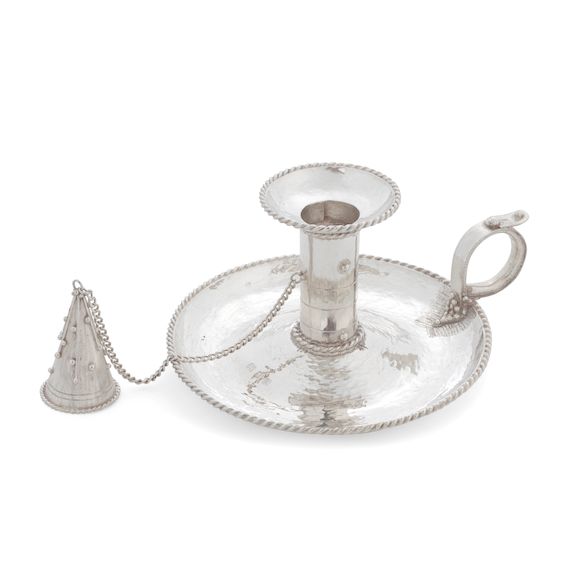 Bonhams : Michael Allen Bolton A silver chamberstick London 1991