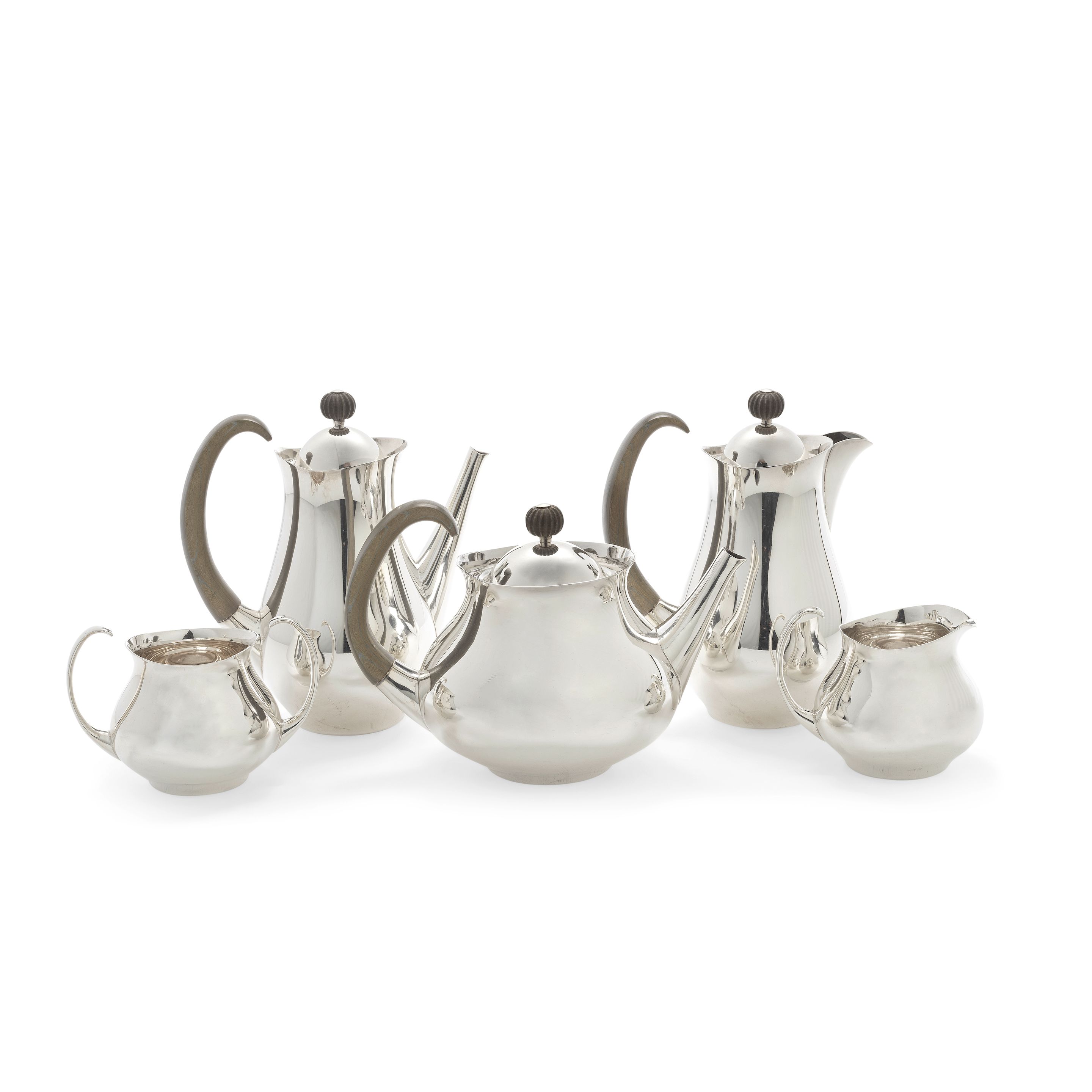 Bonhams : ERIC CLEMENTS FOR MAPPIN & WEBB AND ELKINGTON & CO a silver ...