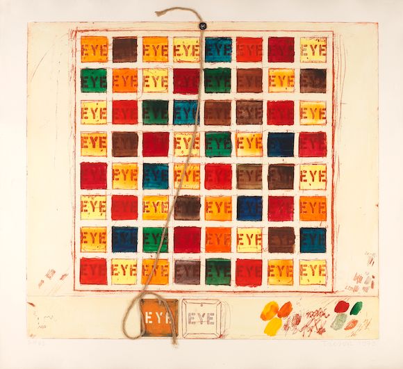 Bonhams : Joe Tilson RA (British, born 1928) Eye Mantra Soft-ground ...