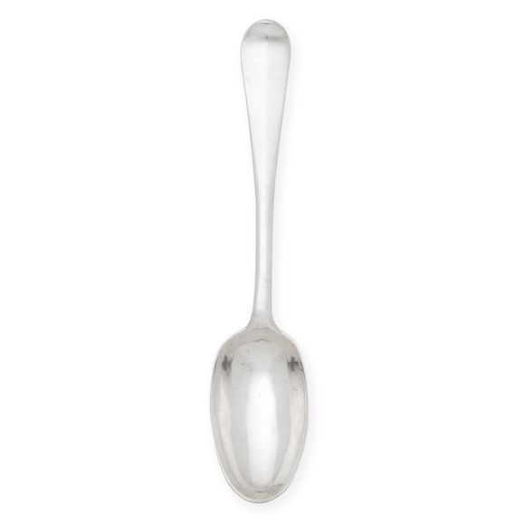 Bonhams : A GEORGE II HANOVERIAN PATTERN TABLESPOON By Alexande Shirras of Banff, circa 1755 ...