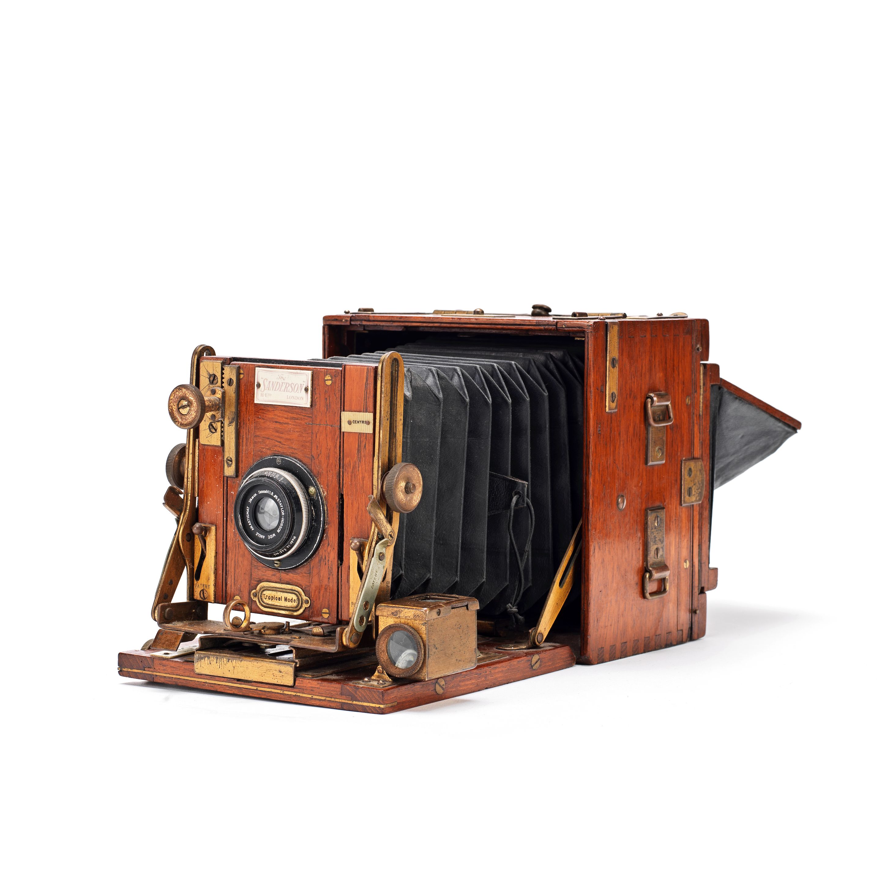 Bonhams : A HOUGHTONS LTD SANDERSON QUARTER-PLATE TROPICAL REFLEX ...