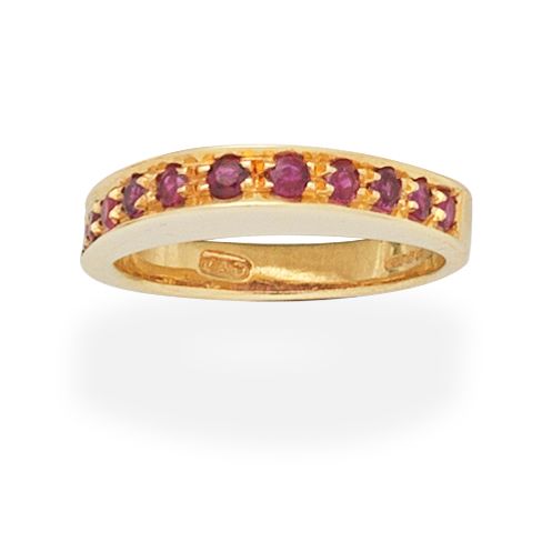 Bonhams : JOHN DONALD RUBY-SET RING,